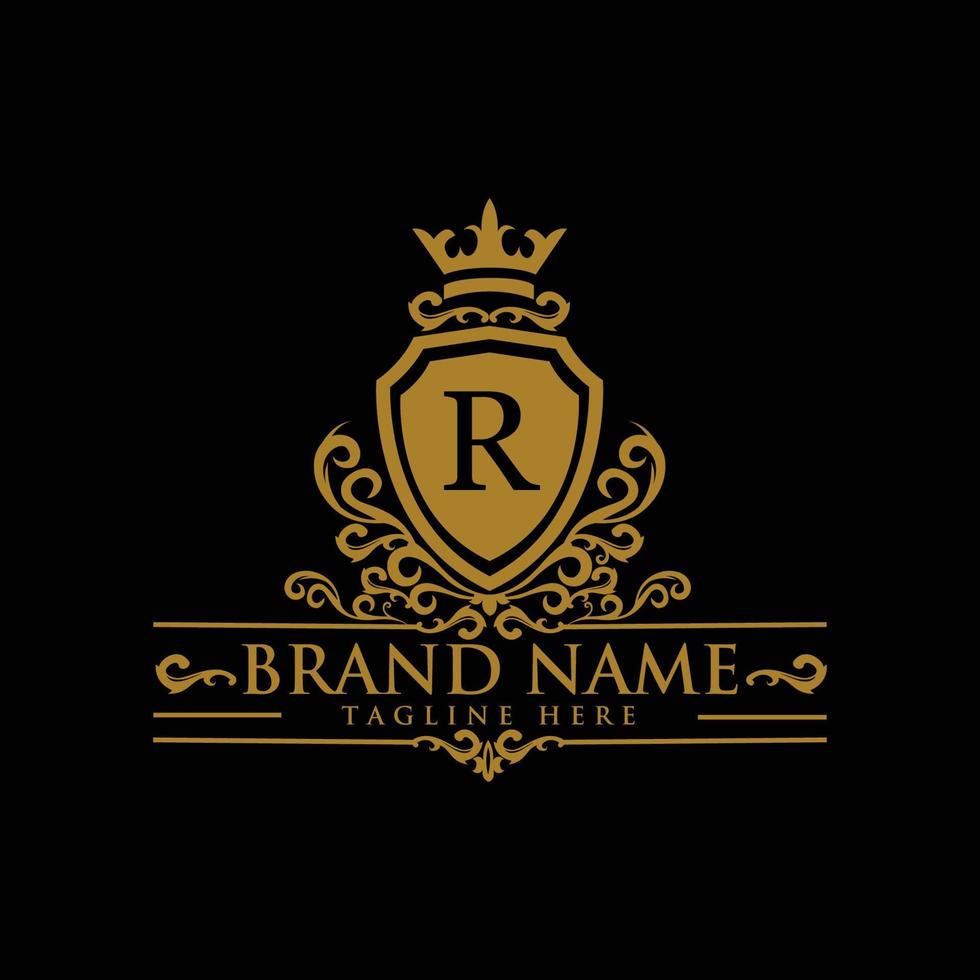 Shield Badges Royal Logo 14994977 Vector Art at Vecteezy