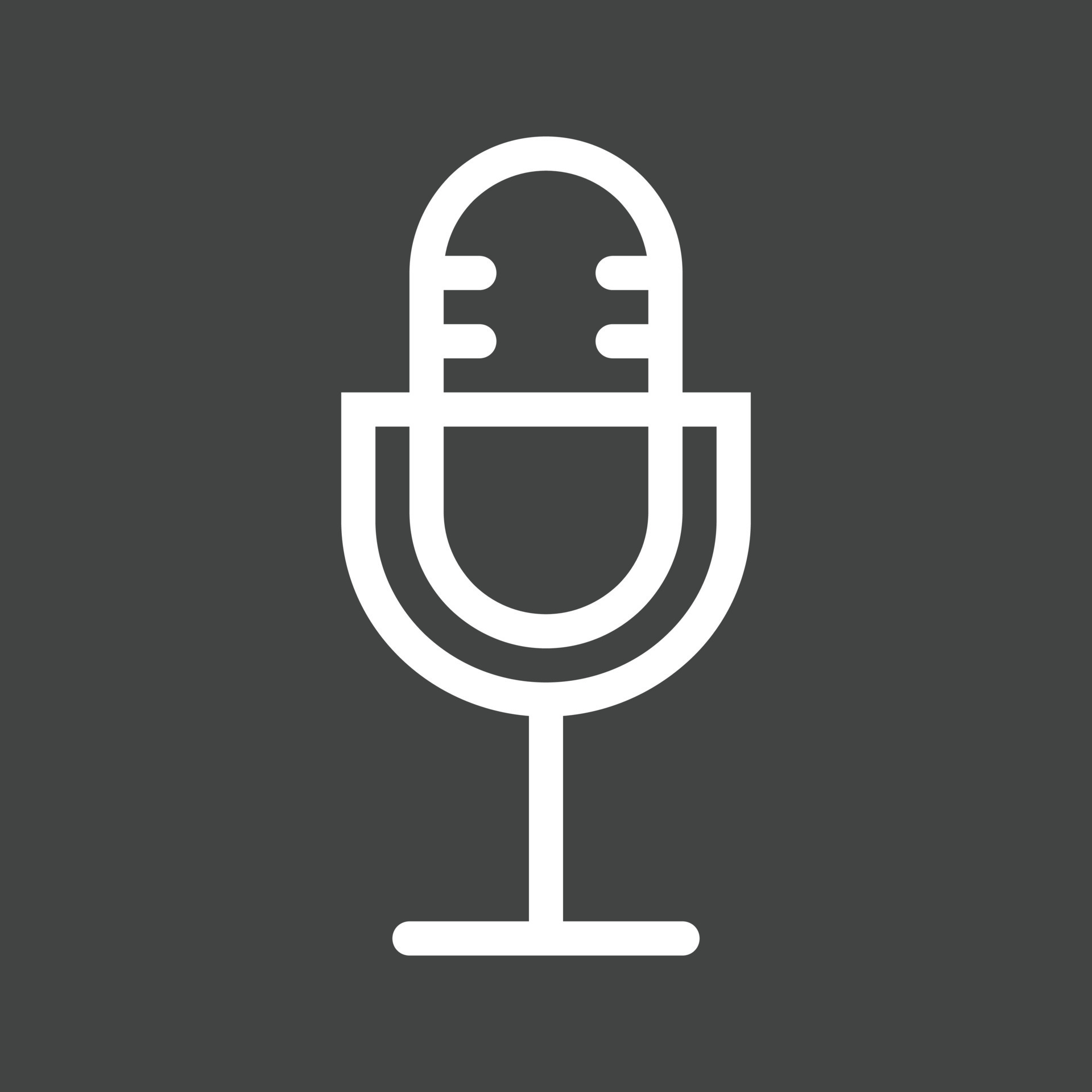 Voice Memo Line Inverted Icon 14998029 Vector Art at Vecteezy