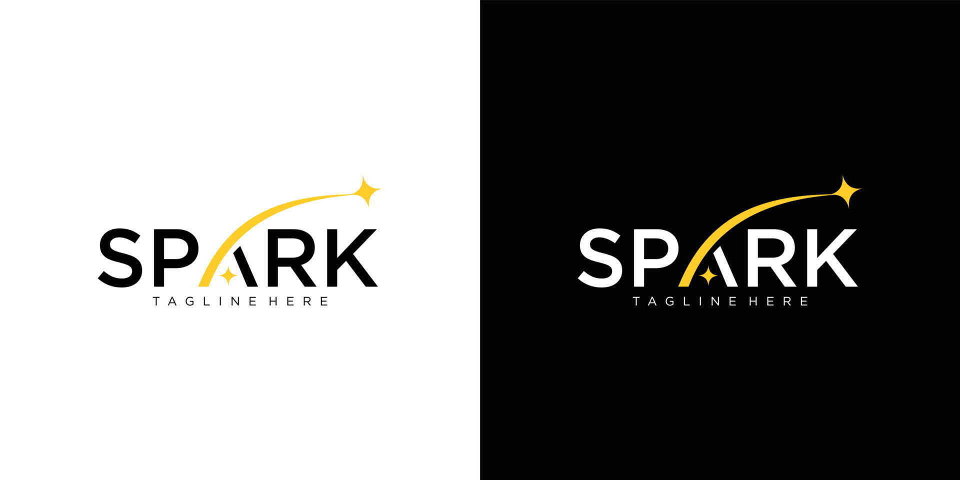 spark logo graphic vector icon 14998064 Vector Art at Vecteezy