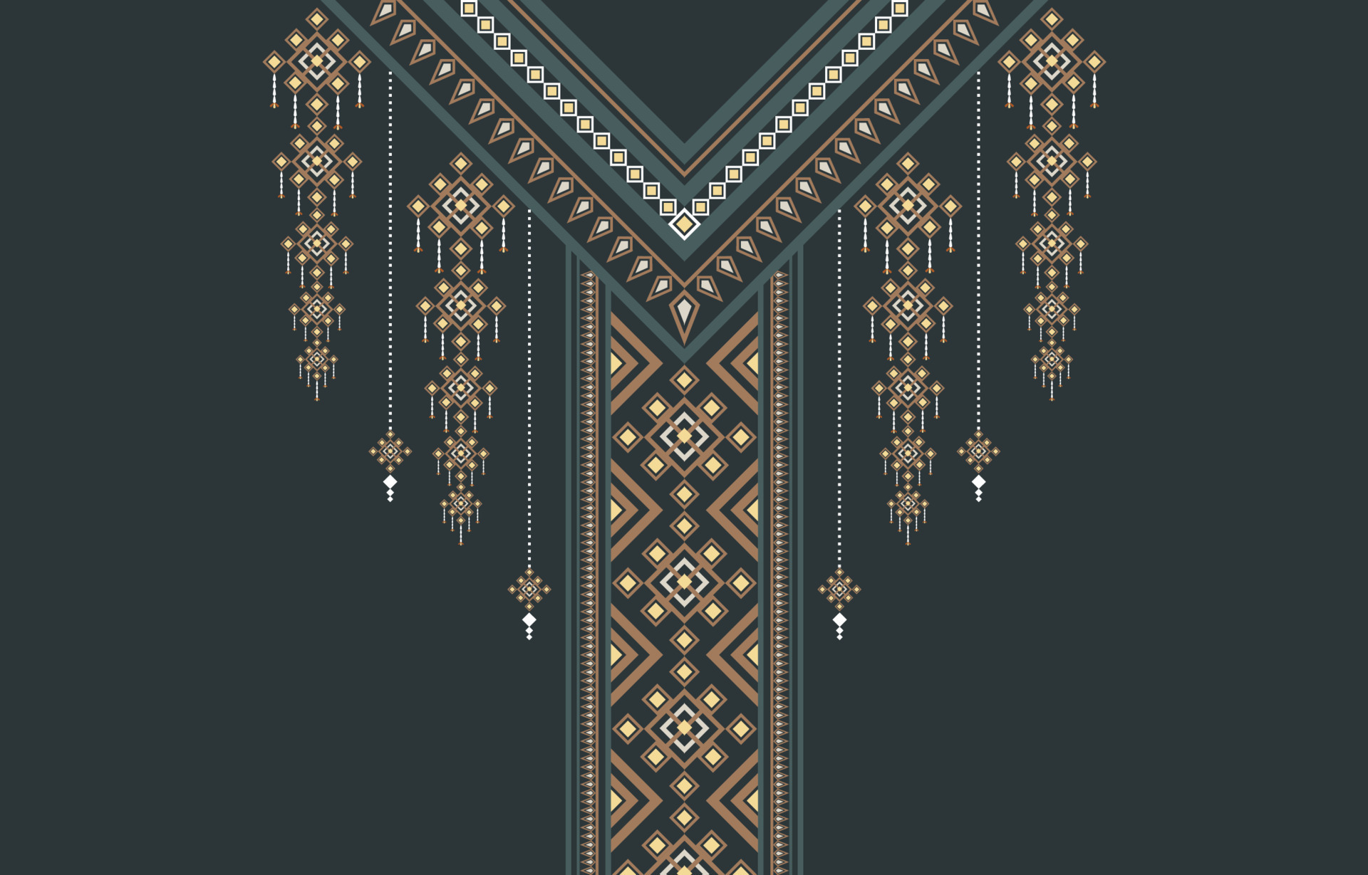 American Fabric Pattern Design Use Geometry To Create A Fabric Pattern Design For Textile