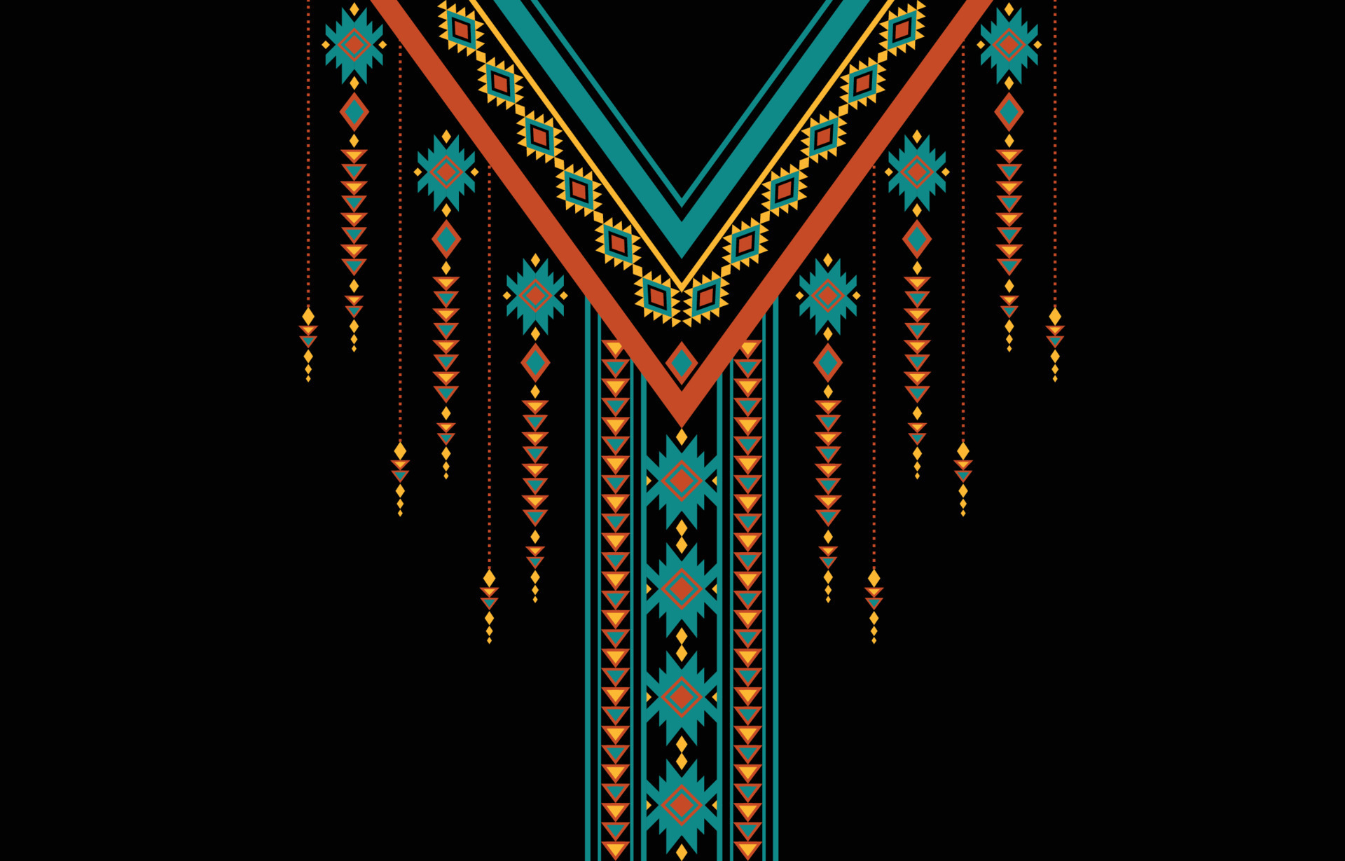 American Fabric Pattern Design Use Geometry To Create A Fabric Pattern Design For Textile