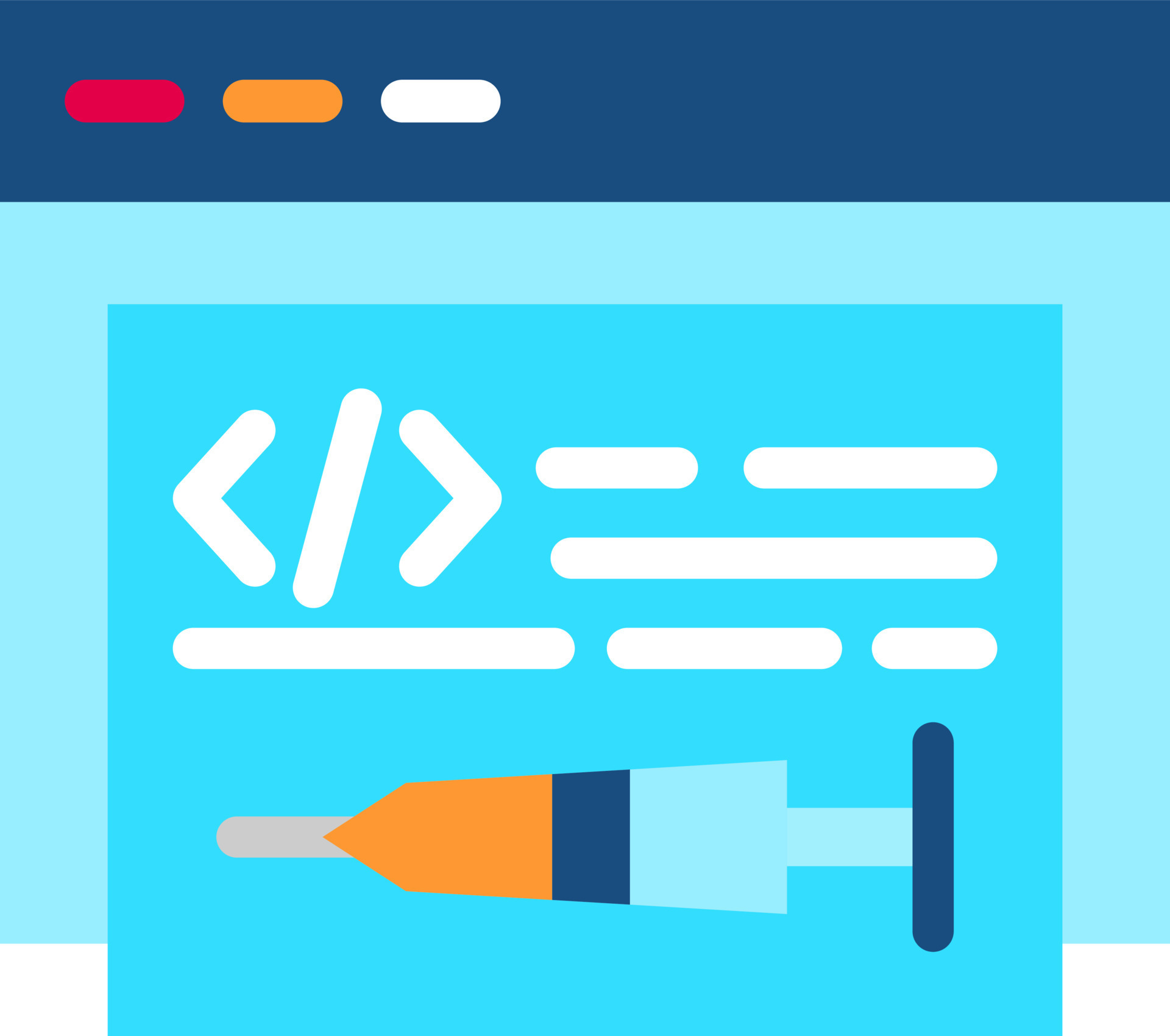 Code Injection Vector Icon Design 15001864 Vector Art at Vecteezy Code Injection Vector Icon Design 15001864 Vector Art at Vecteezy