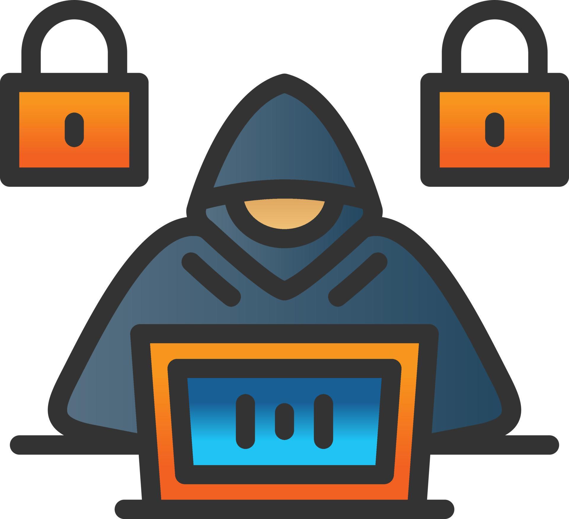 Hacker Vector Icon Design 15001886 Vector Art at Vecteezy