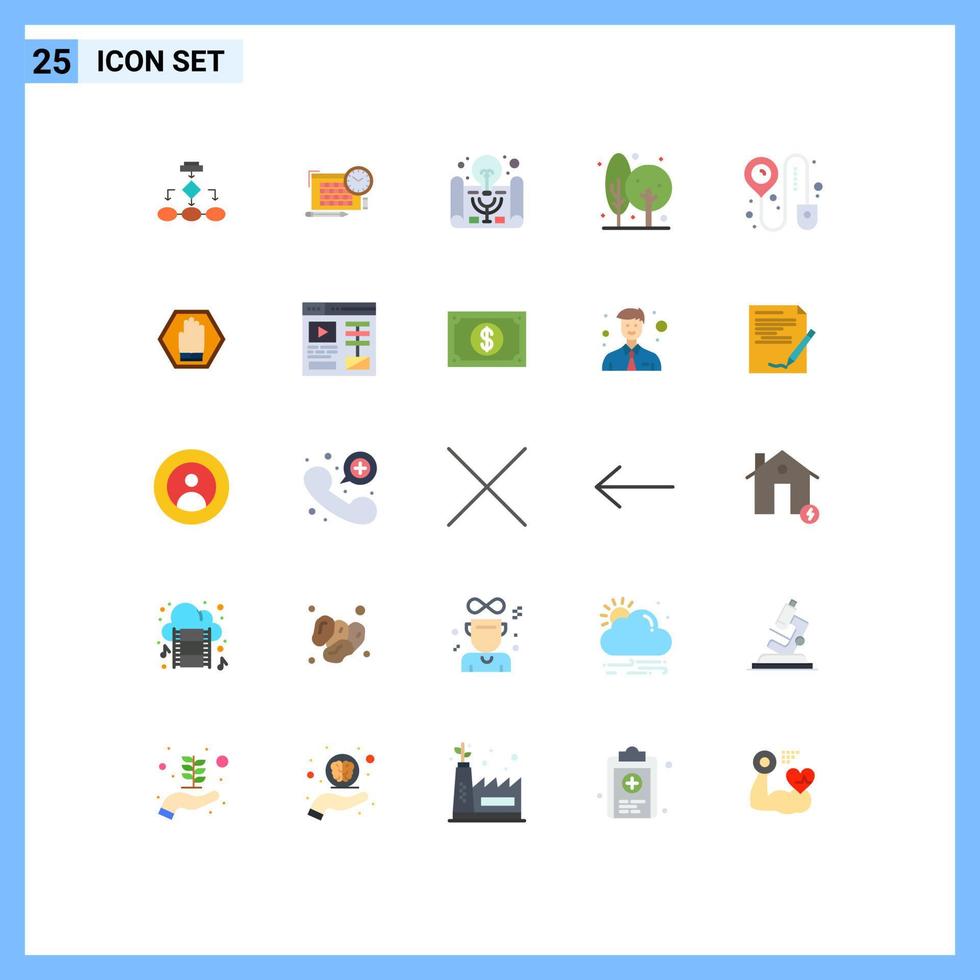 Stock Vector Icon Pack of 25 Line Signs and Symbols for farm ...