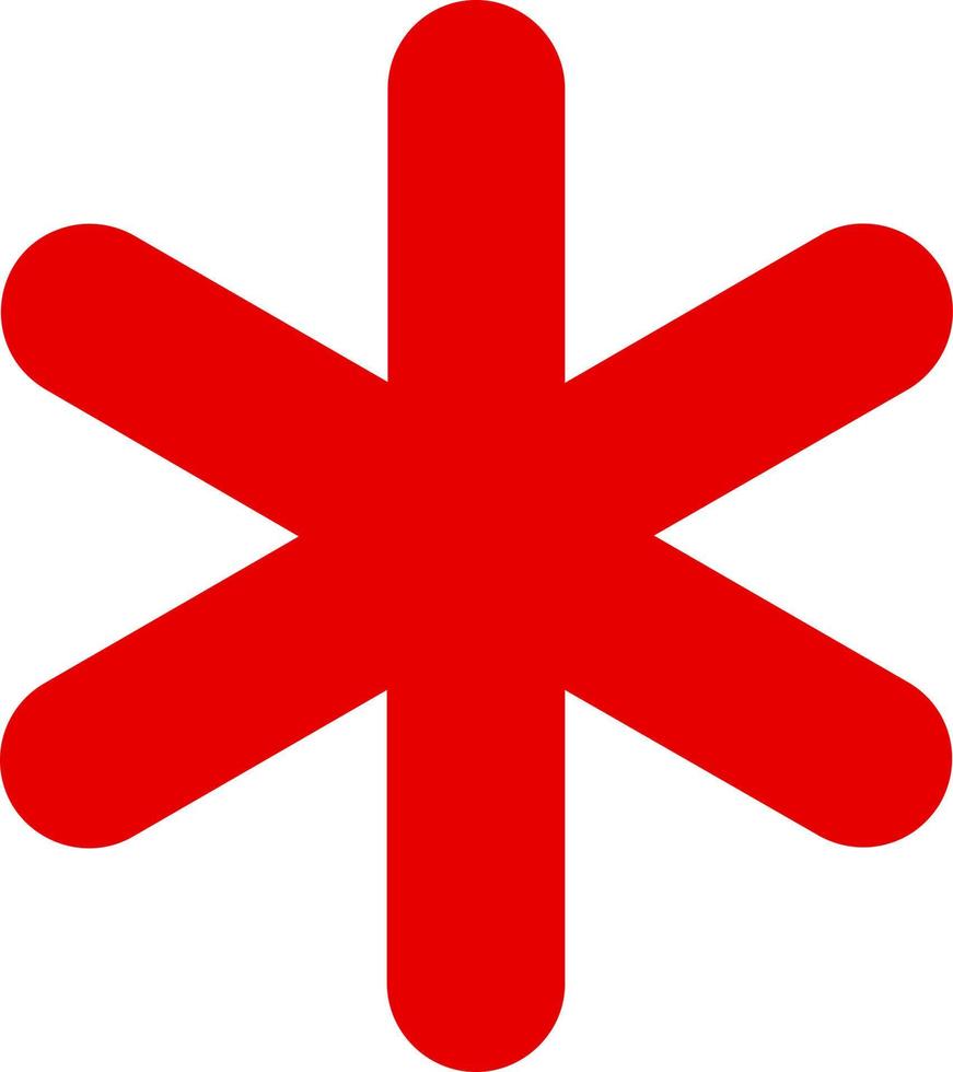 Asterisk Vector Icon Design 15002939 Vector Art at Vecteezy Asterisk Vector Icon Design 15002939 Vector Art at Vecteezy