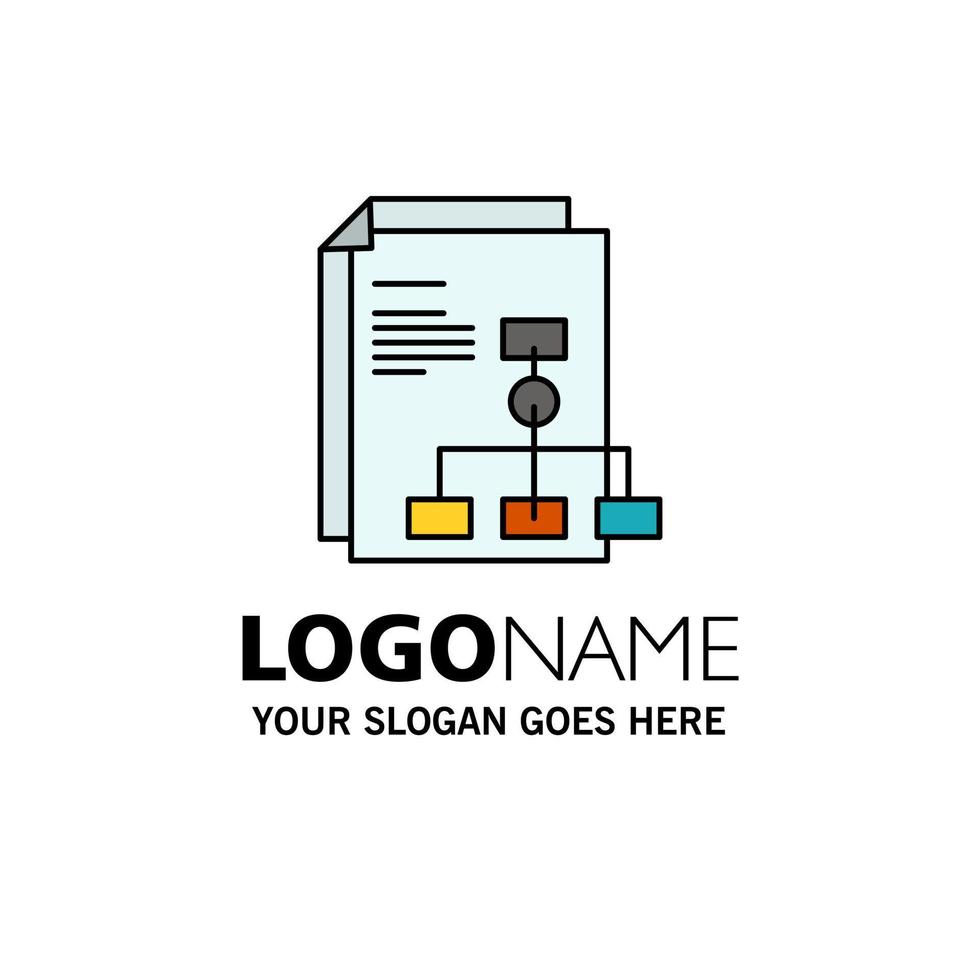 Presentation Graph Invoice Report Business Logo Template Flat Color ... Presentation Graph Invoice Report Business Logo Template Flat Color ...