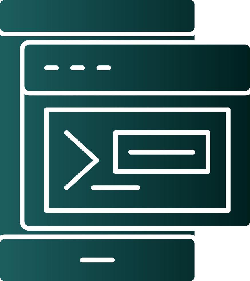 Terminal Vector Icon Design 15004887 Vector Art at Vecteezy