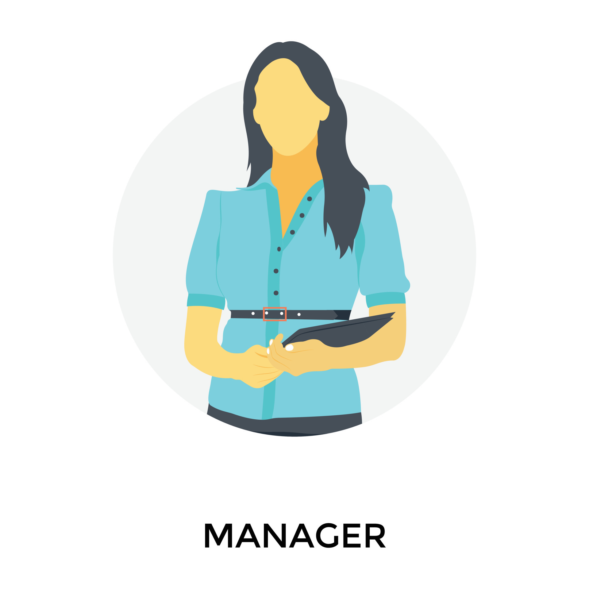 Trendy Manager Concepts 15005331 Vector Art At Vecteezy