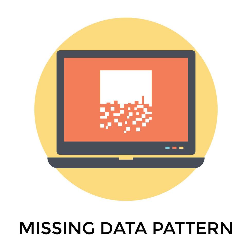 Missing Data Pattern 15005716 Vector Art at Vecteezy
