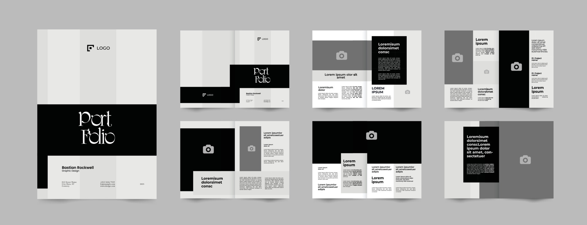 Minimalist Graphic Design Layout