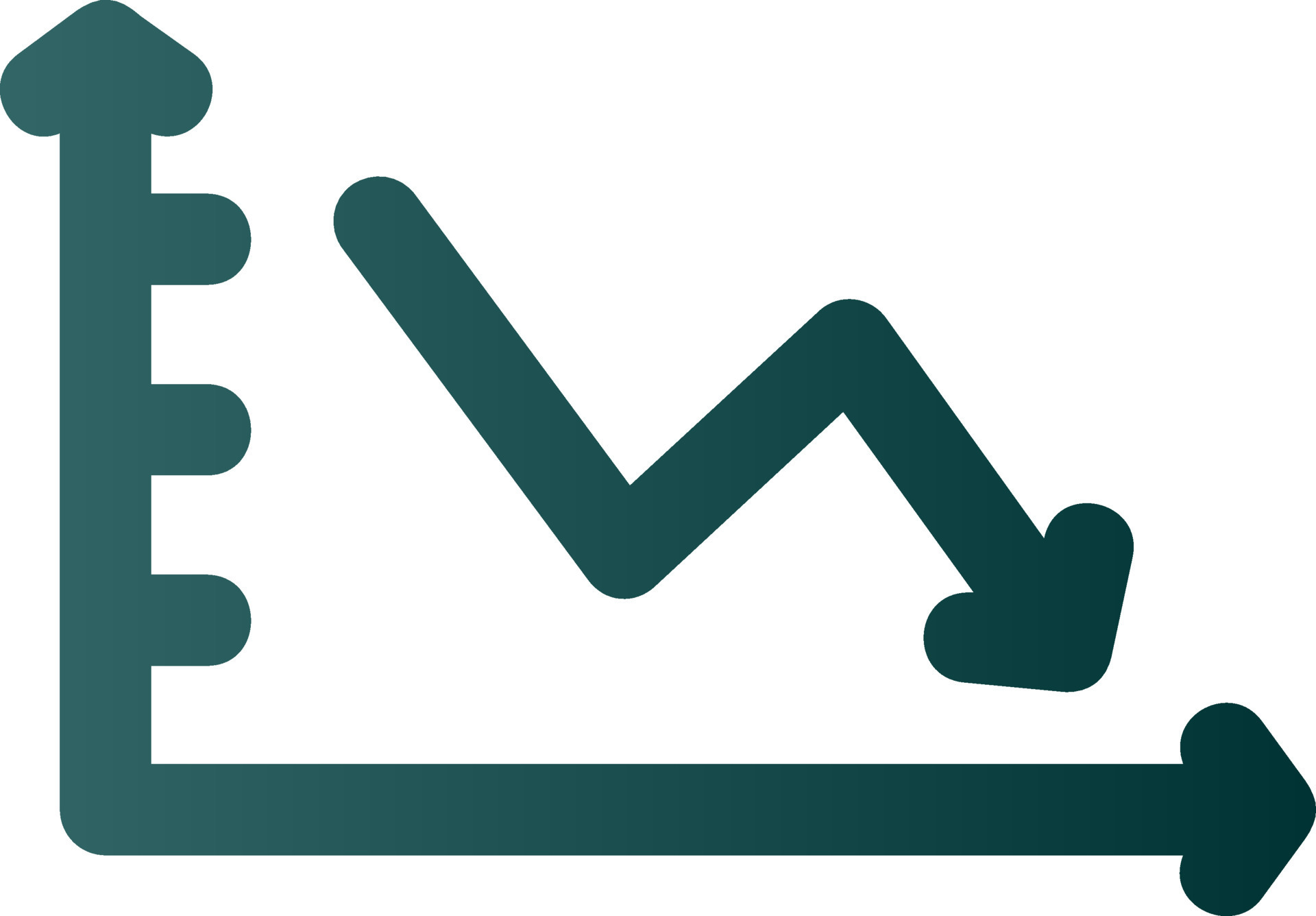 Declining Line Graph Vector Icon Design 15010298 Vector Art at Vecteezy Declining Line Graph Vector Icon Design 15010298 Vector Art at Vecteezy