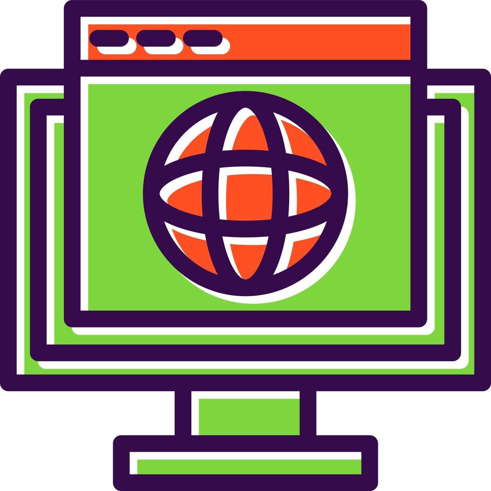 Web Browser Vector Icon Design 15010423 Vector Art at Vecteezy