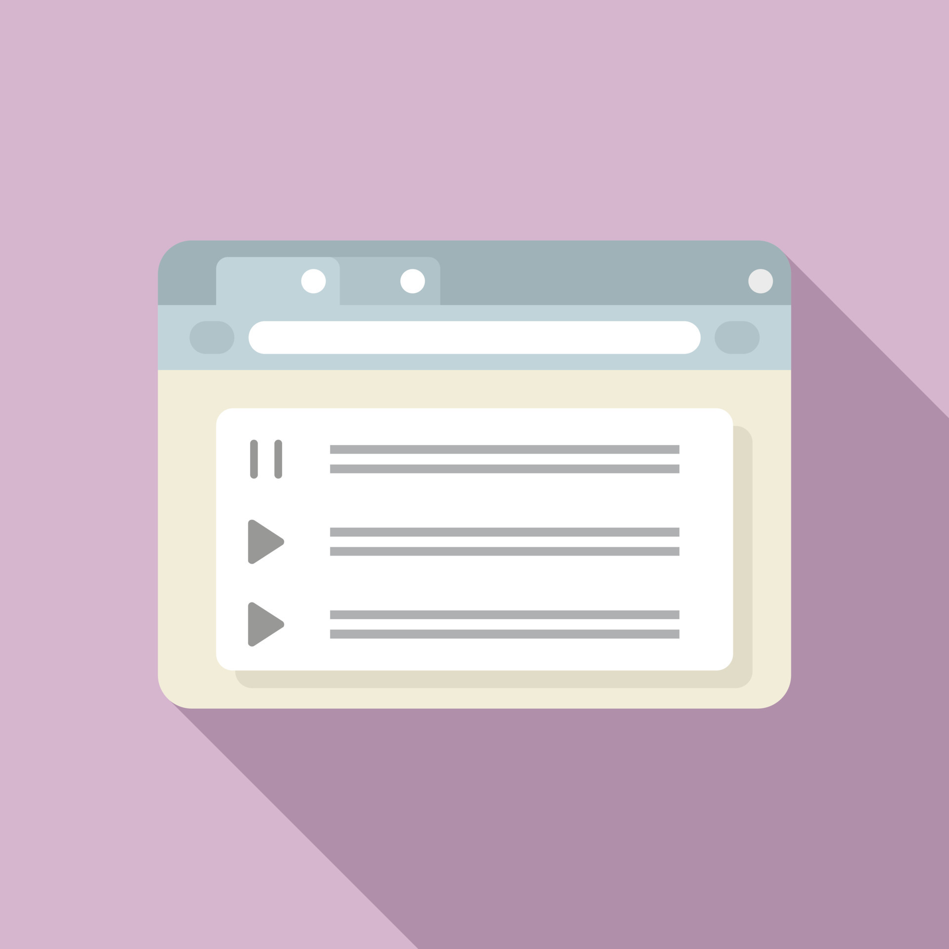 Internet browser icon flat vector. Computer window 15011944 Vector Art ...