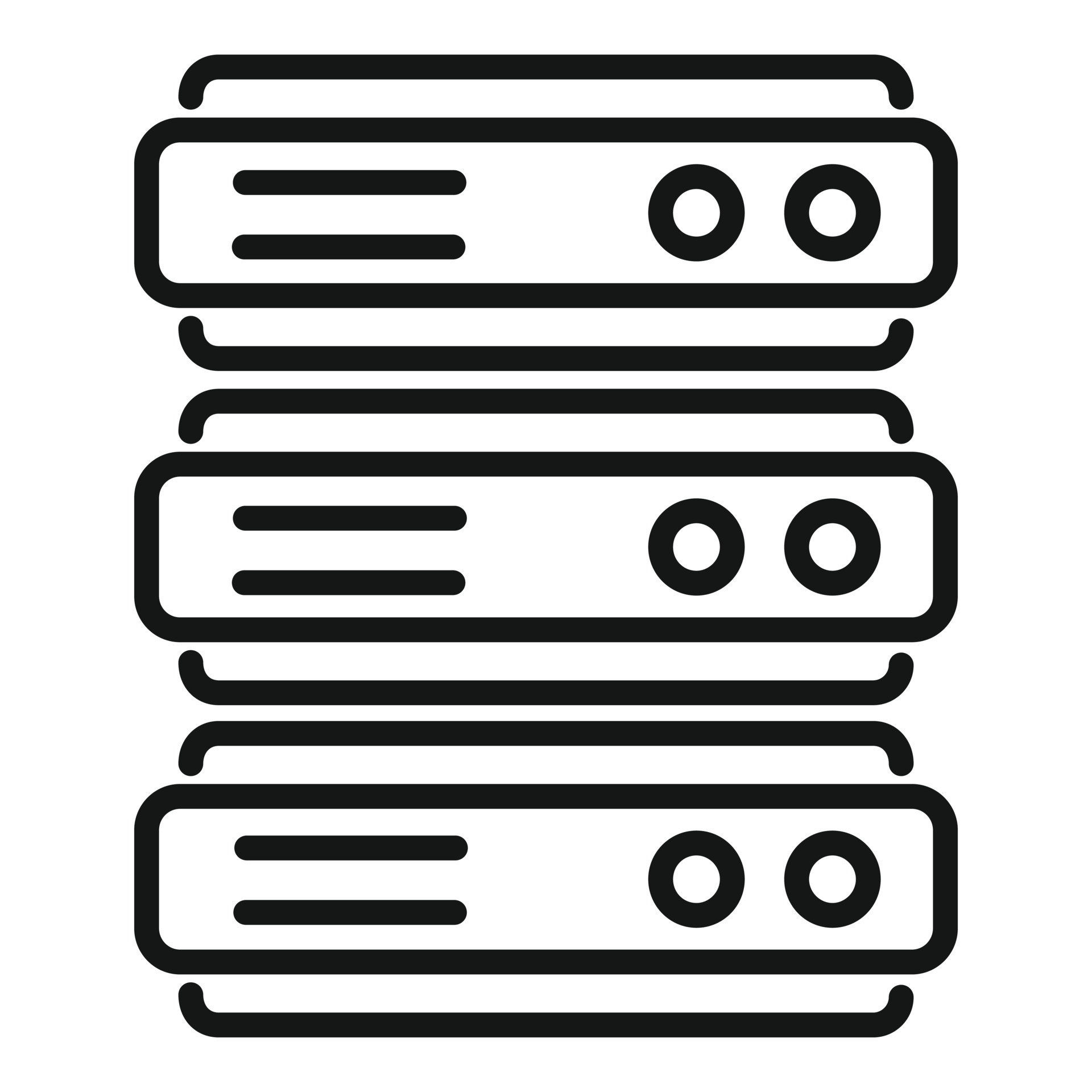 Server desktop icon outline vector. System data 15012008 Vector Art at ...