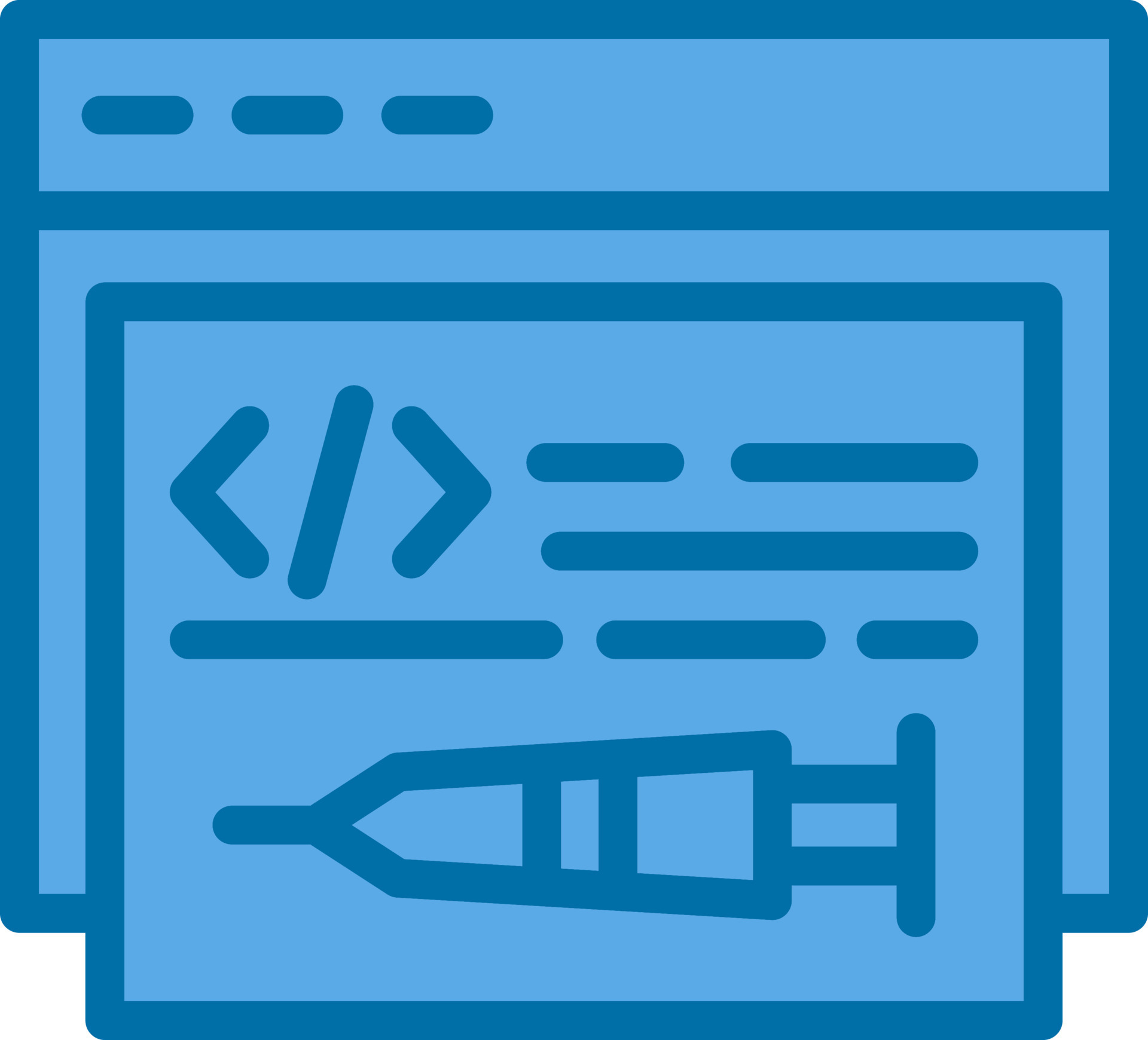 Code Injection Vector Icon Design 15012296 Vector Art at Vecteezy