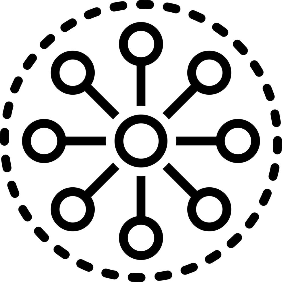 icono de línea para clústeres 15013536 Vector en Vecteezy