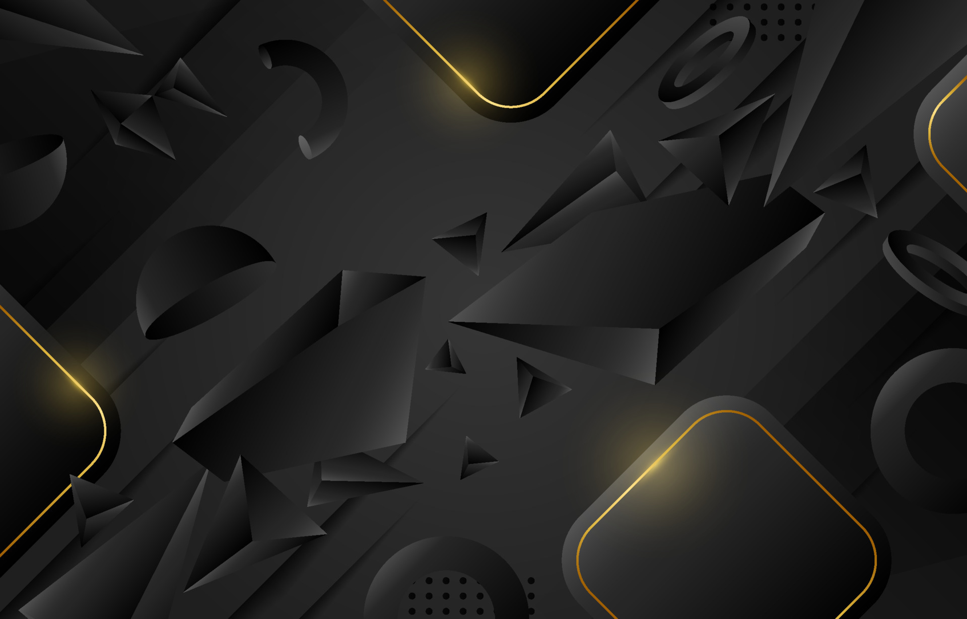 3D Black Abstract Background 15014164 Vector Art at Vecteezy