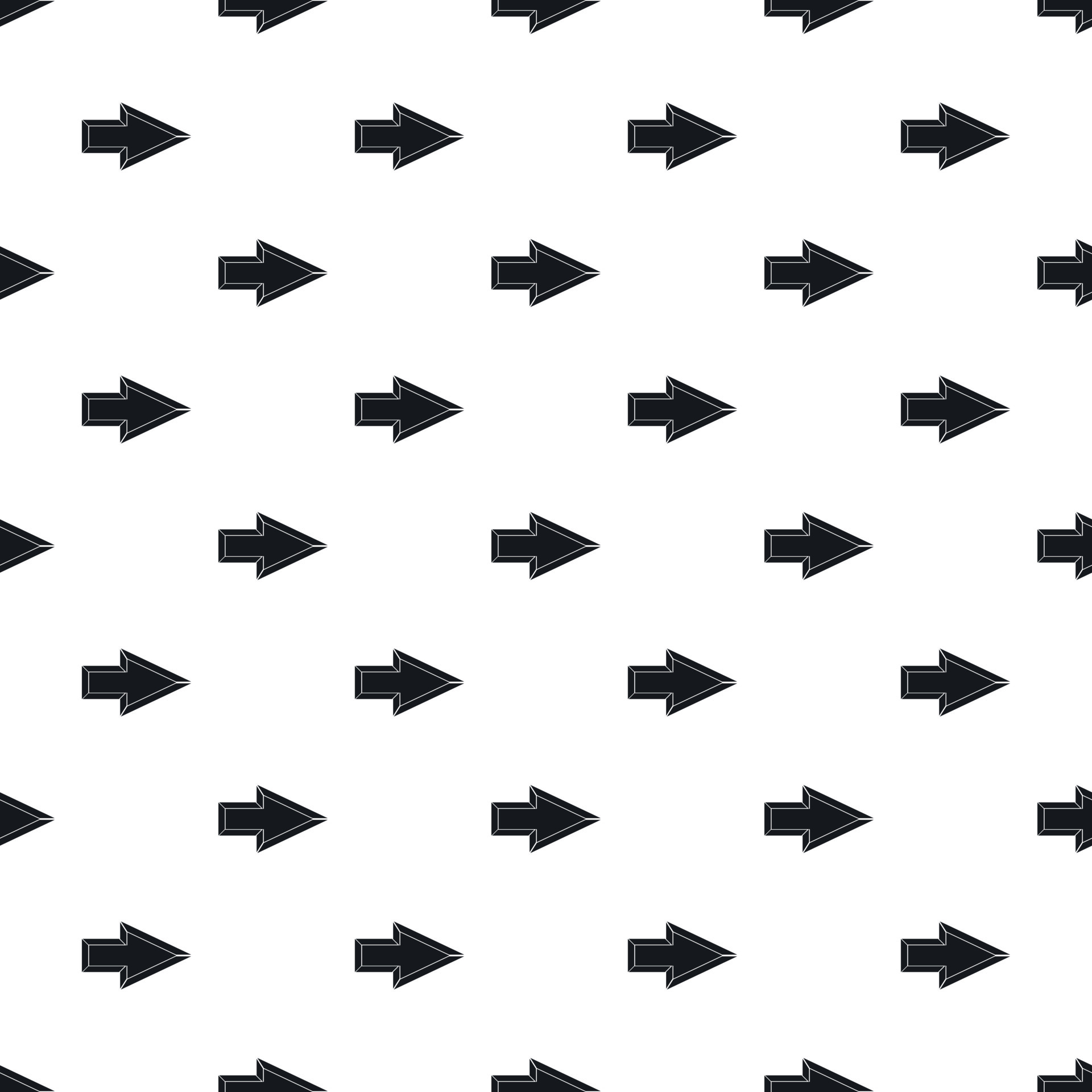 Arrow pattern, simple style 15014660 Vector Art at Vecteezy