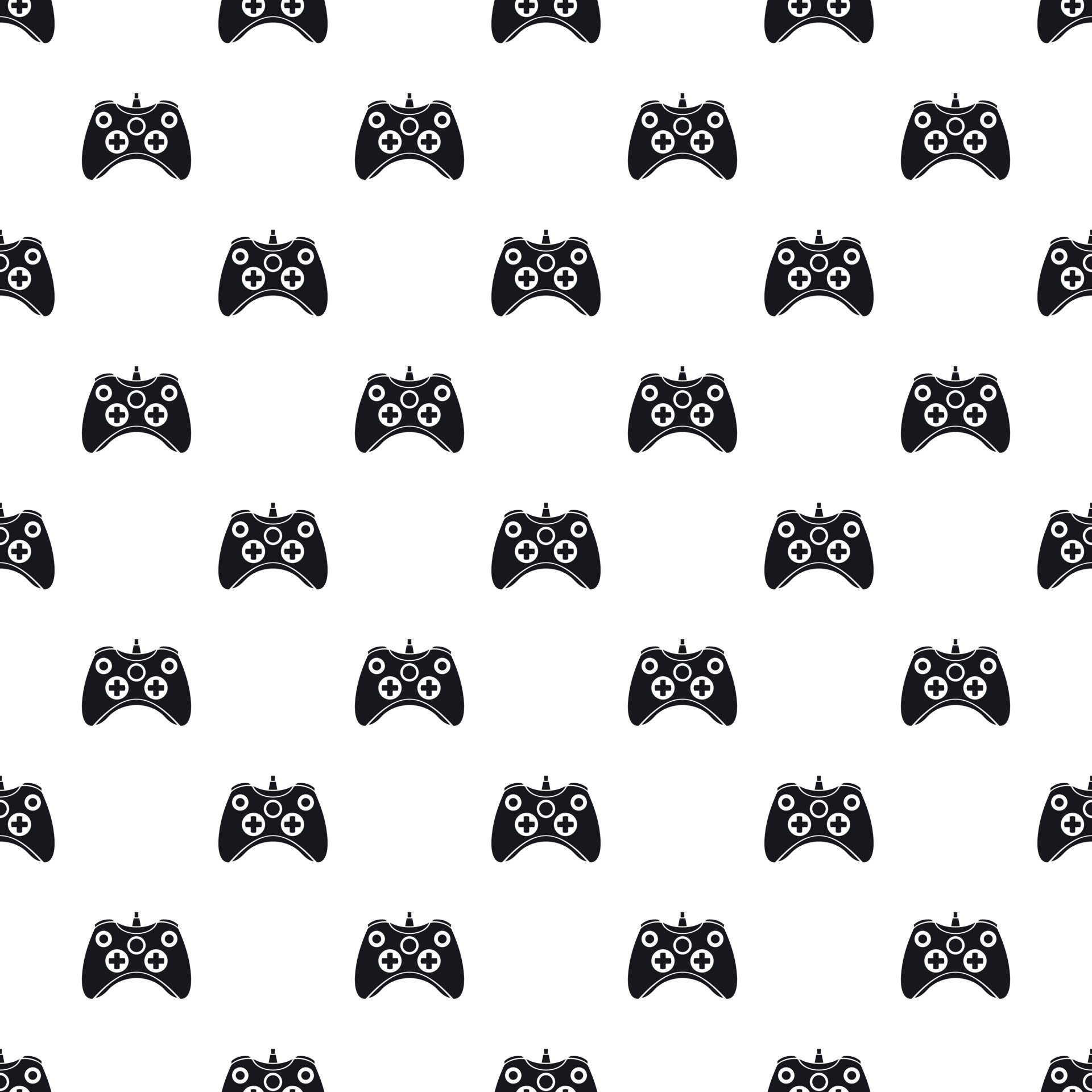 Video game controller pattern, simple style 15017455 Vector Art at Vecteezy