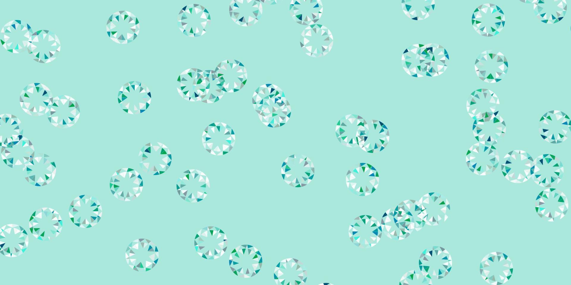 Plantilla De Vector Verde Claro Con Círculos 15020574 Vector En Vecteezy