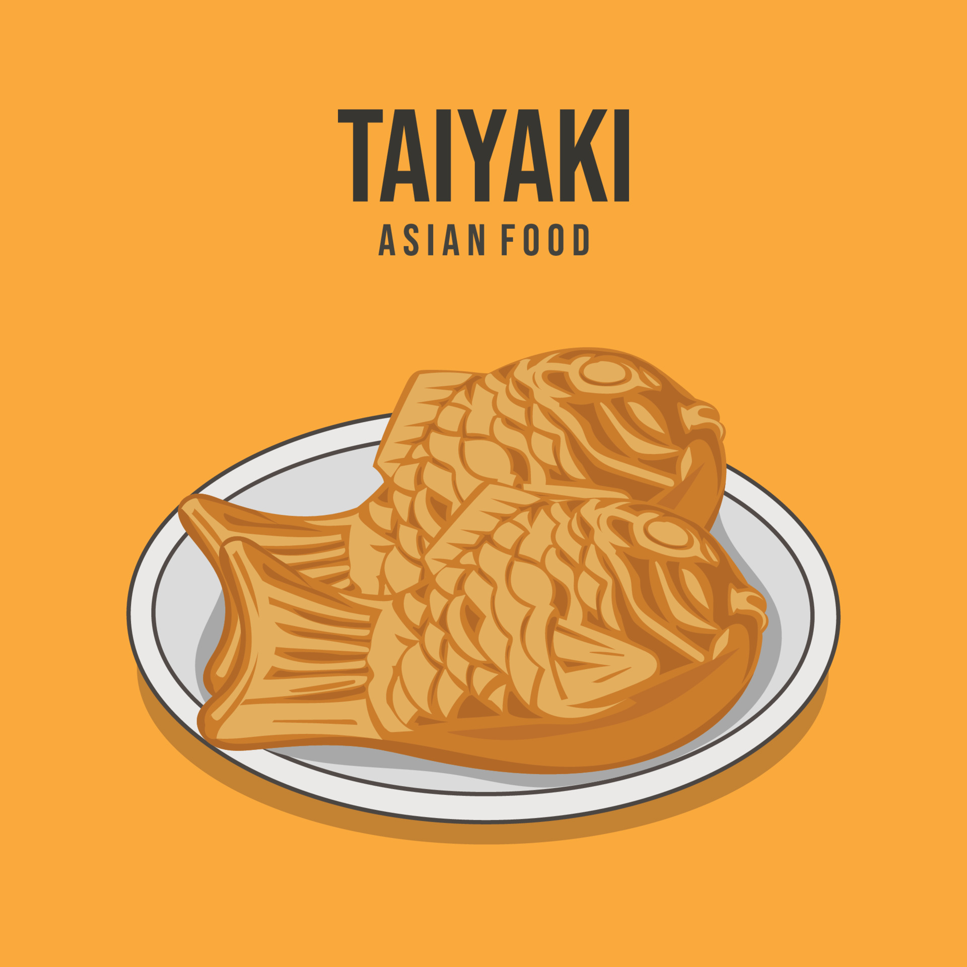 Japanese Fish Shaped Cake