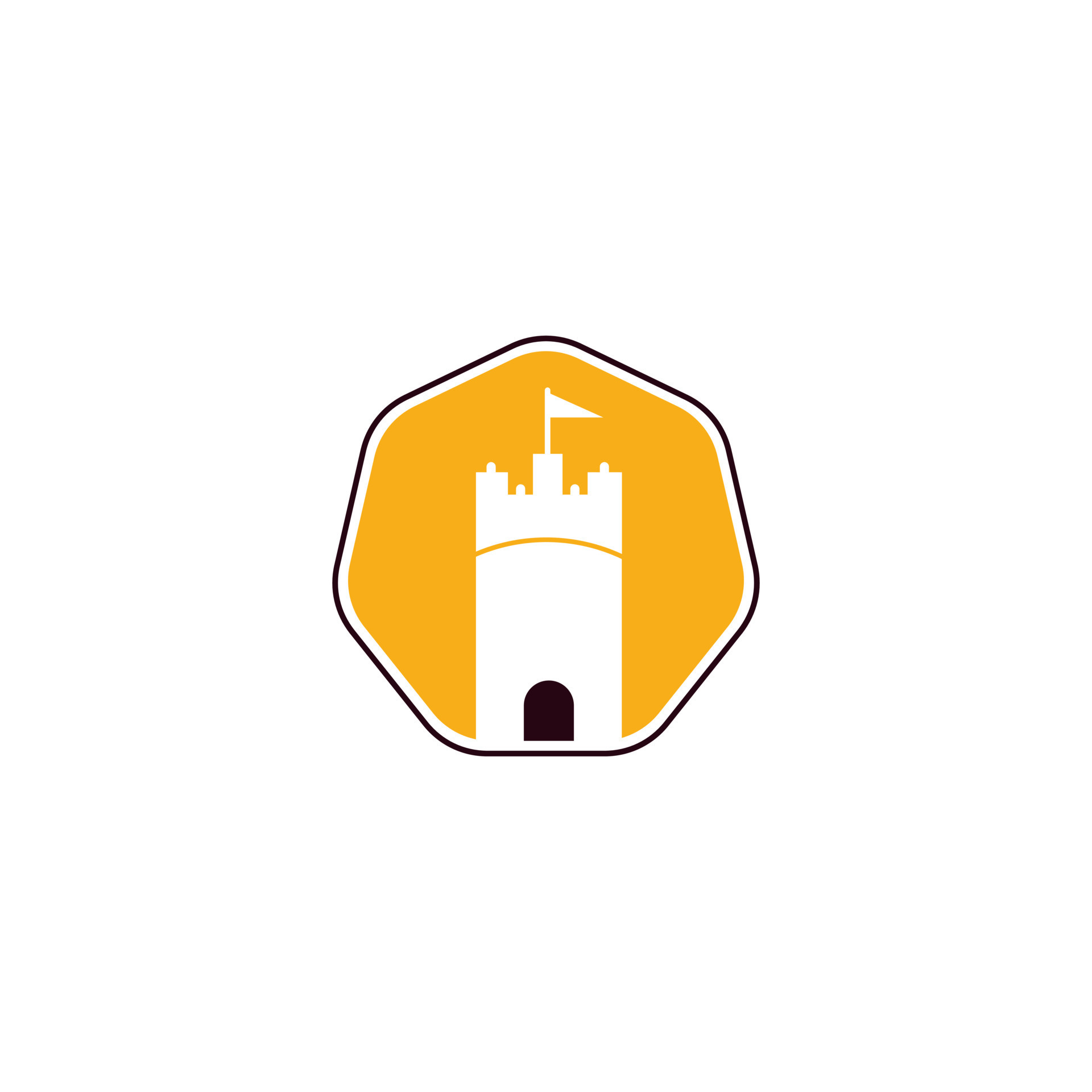 diseño del logotipo del vector del castillo. vector de plantilla de ... diseño del logotipo del vector del castillo. vector de plantilla de ...