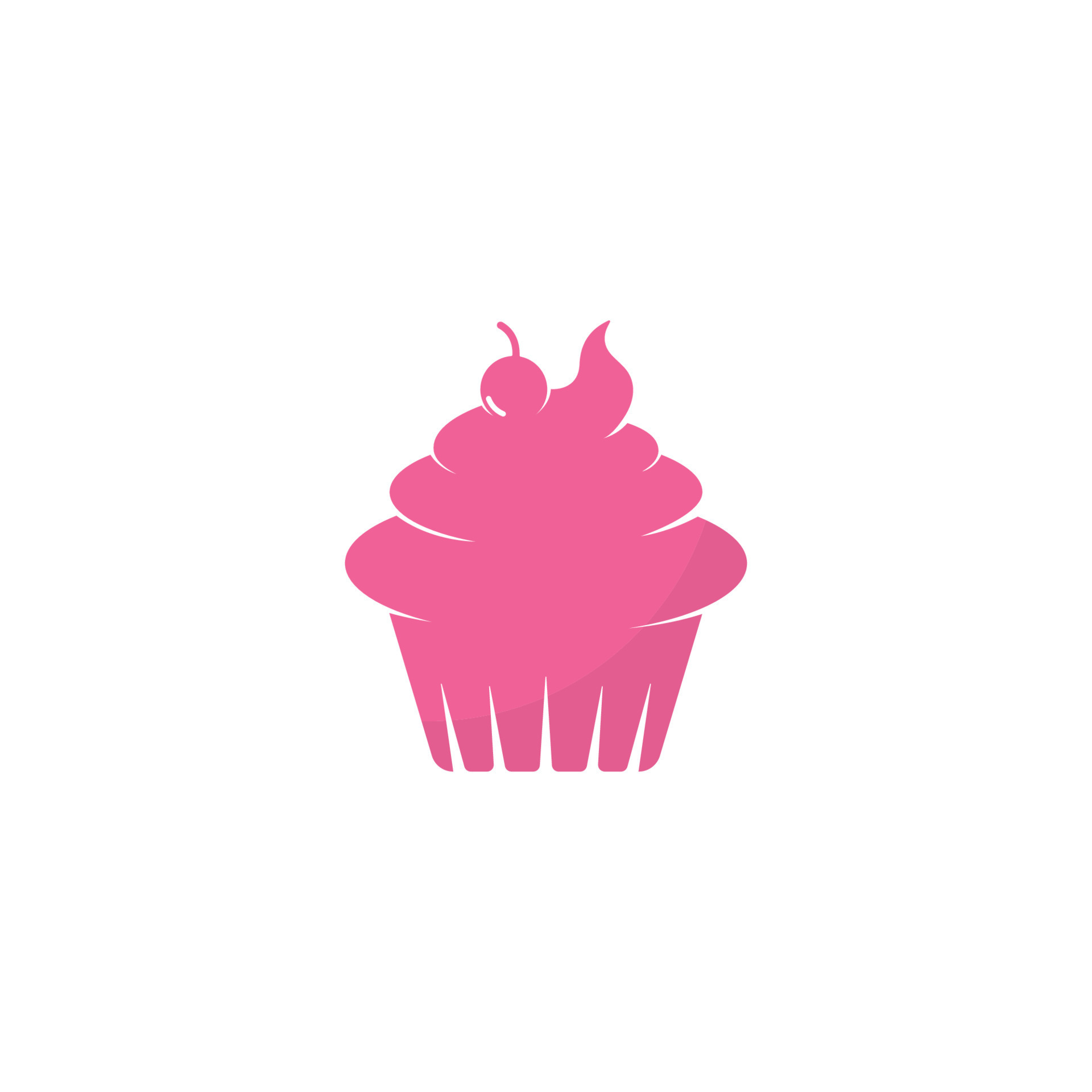 Cupcake Vector Icon Illustration 15027064 Vector Art At Vecteezy