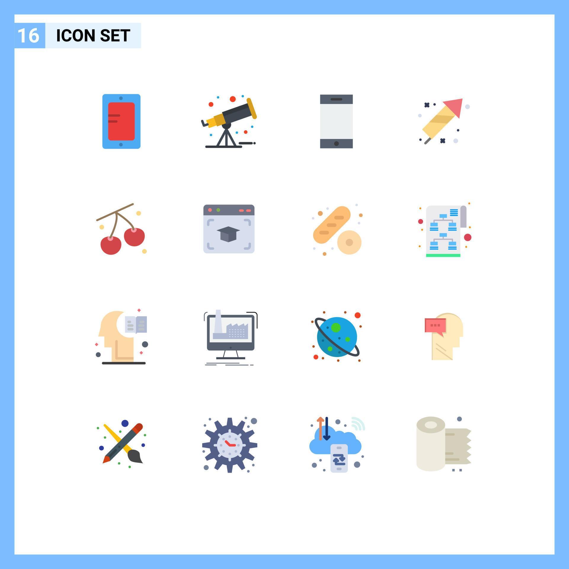 16 Universal Flat Colors Set For Web And Mobile Applications Healthy Cherry Iphone Mubarak