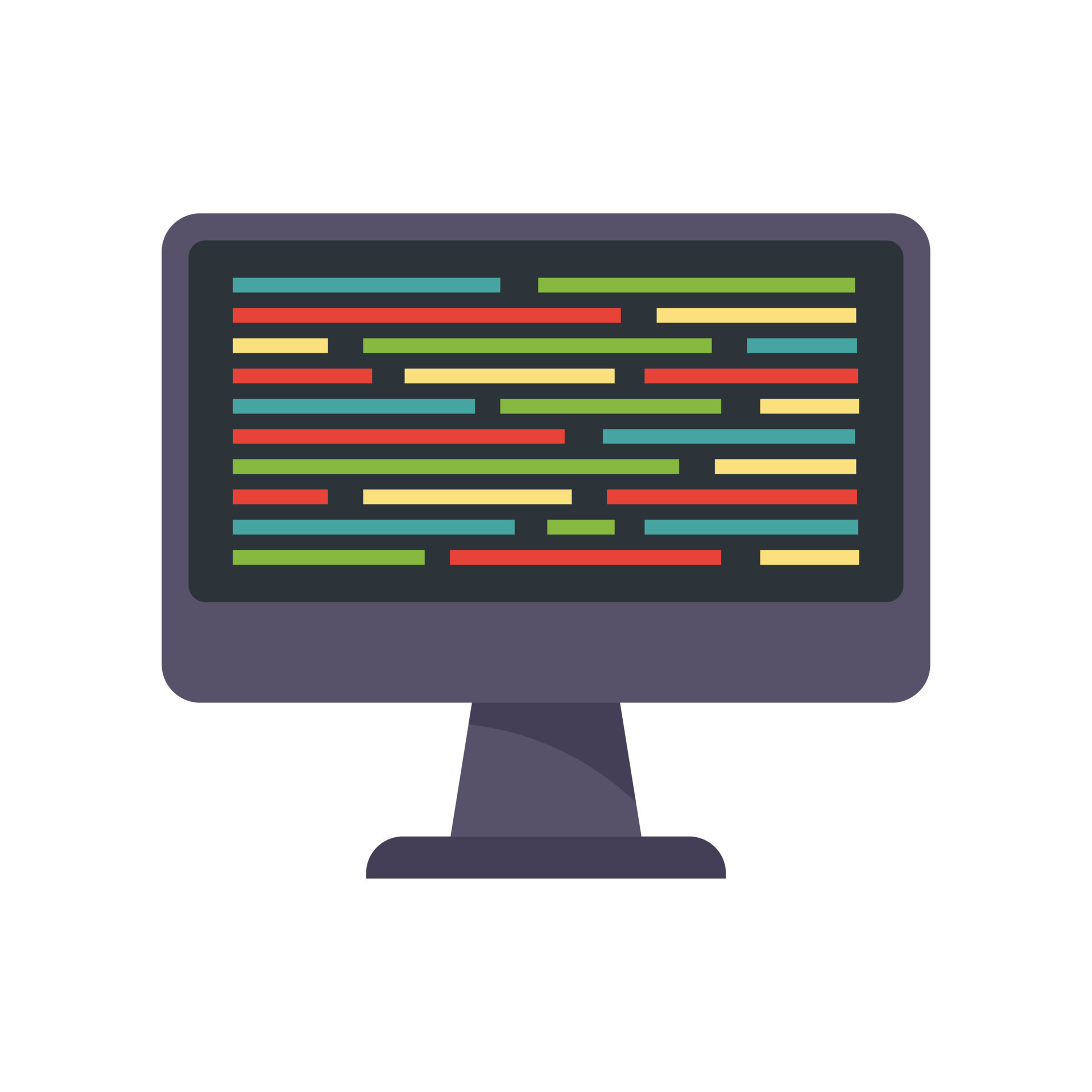 icono de rendimiento de software de prueba vector aislado plano ...