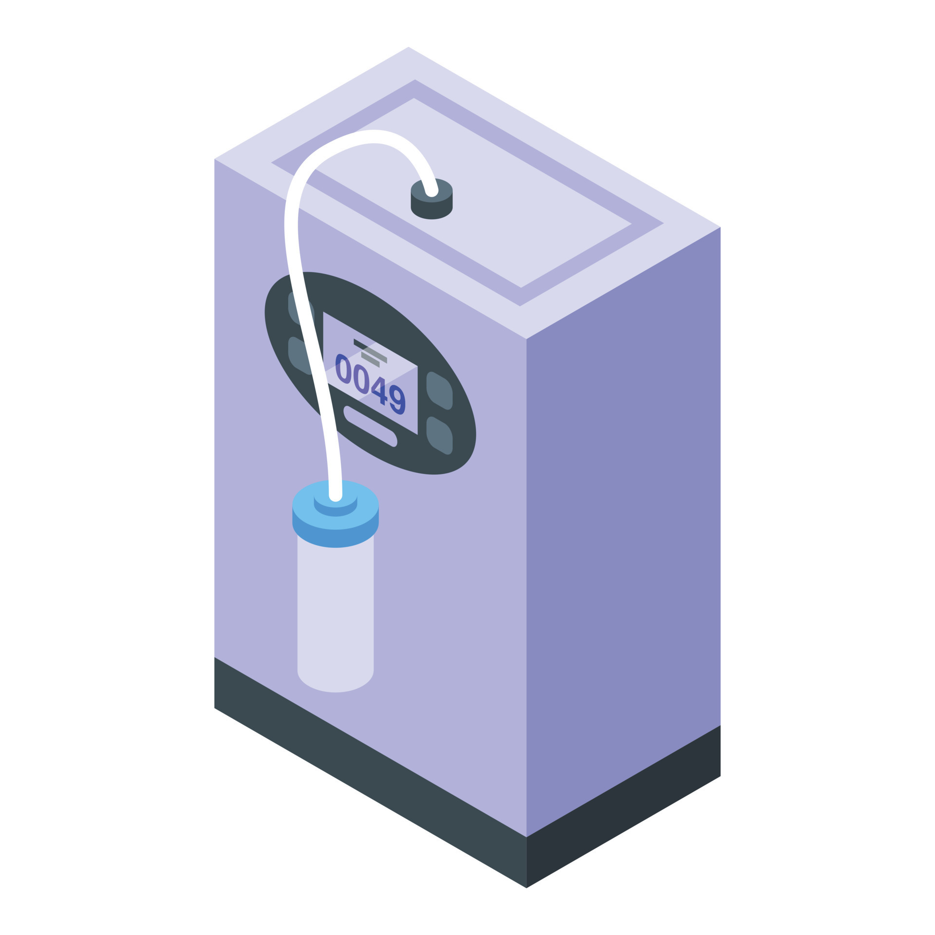 Oxygen concentrator icon isometric vector. Home tank 15032803 Vector ... Oxygen concentrator icon isometric vector. Home tank 15032803 Vector ...