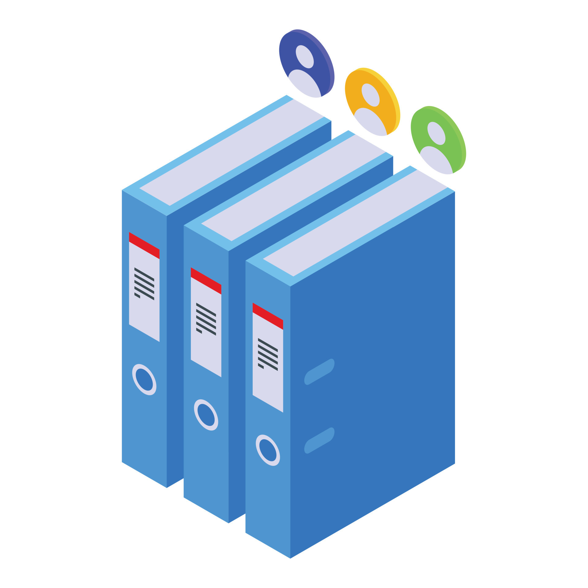 Cms development folder icon isometric vector. Web design 15032965 ...
