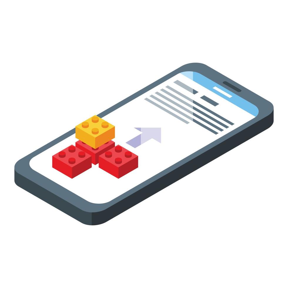 Data construct icon isometric vector. Html system 15032977 Vector Art at Vecteezy