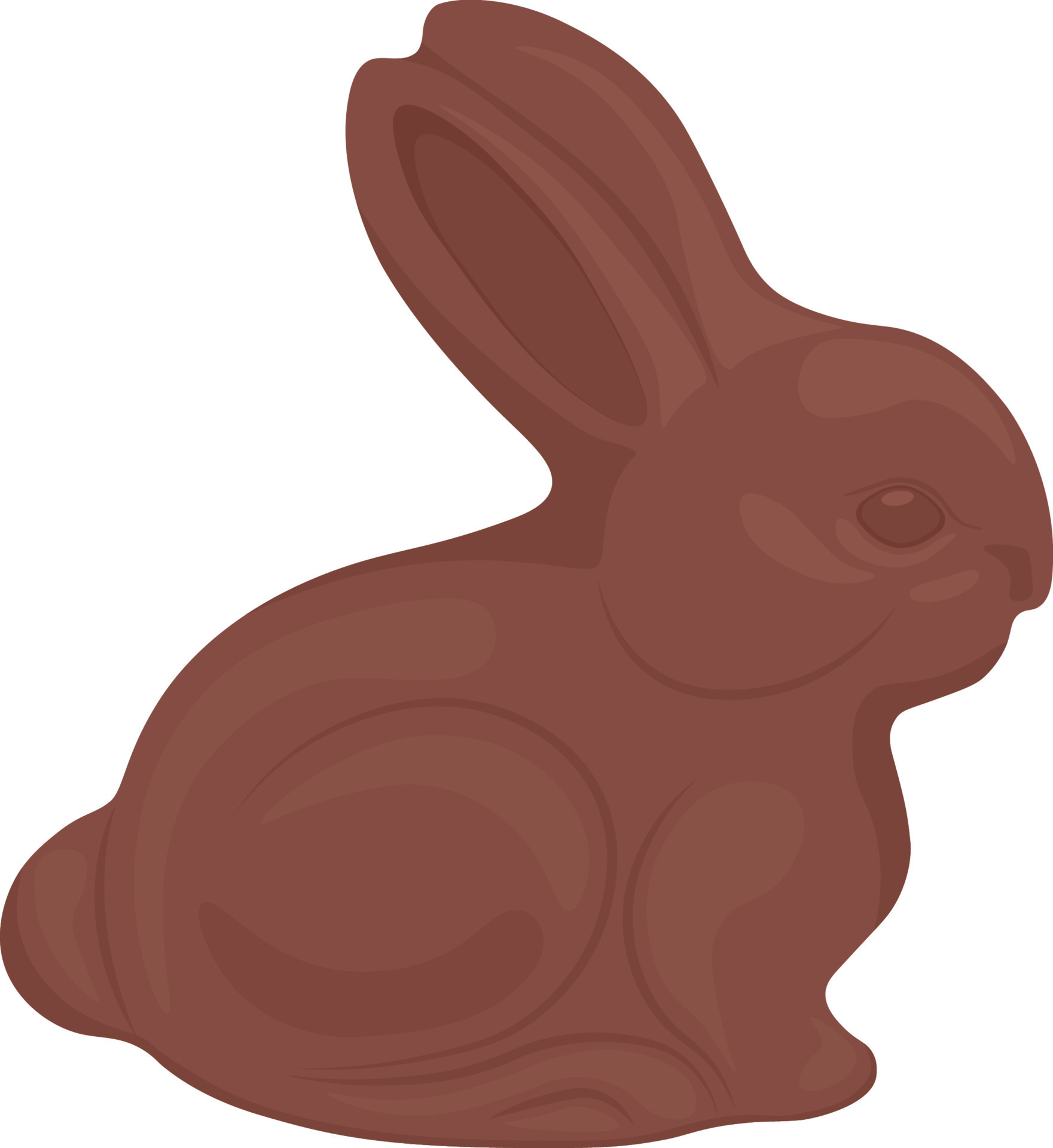 Easter Chocolate Bunny Clipart