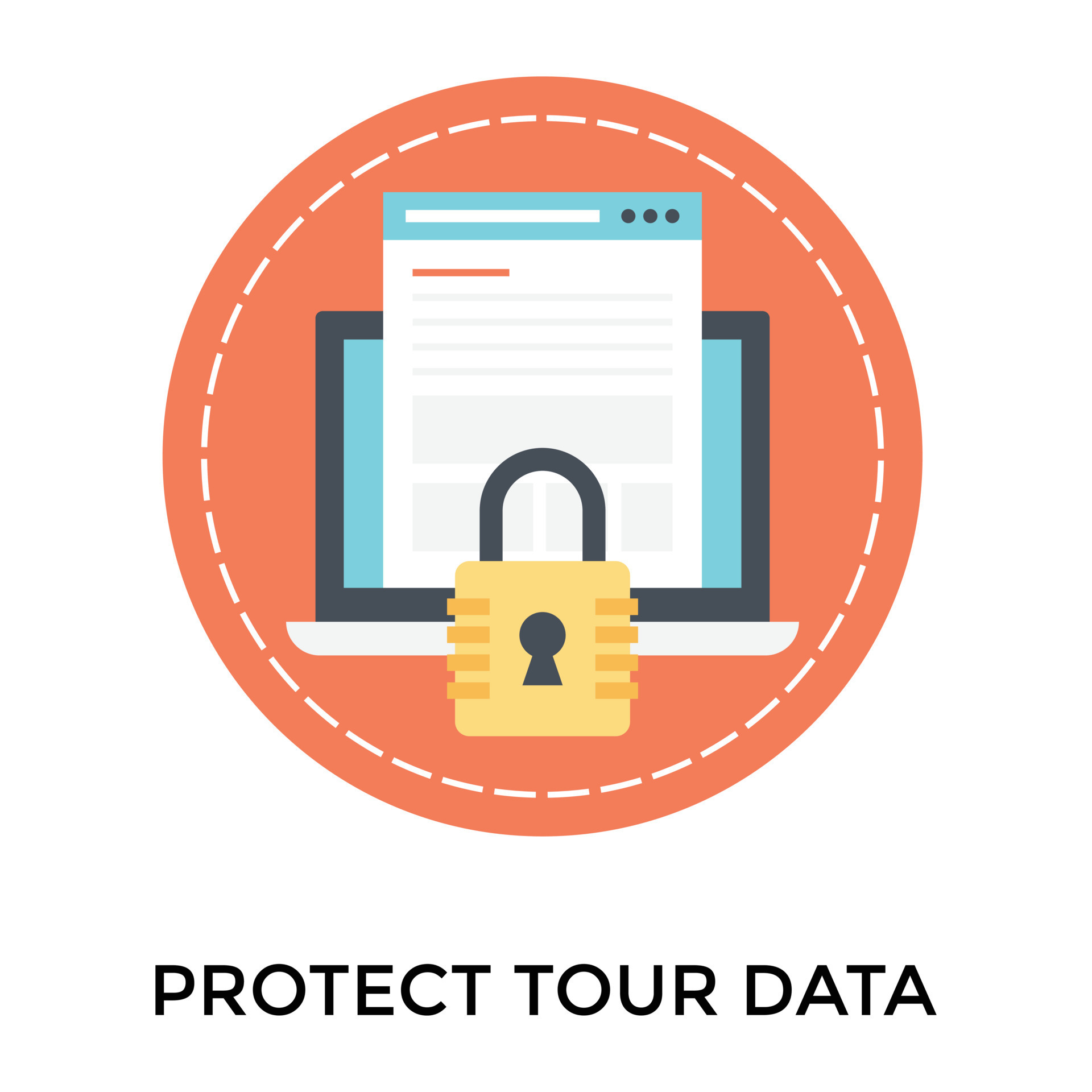 Trendy Data Encryption 15035244 Vector Art at Vecteezy