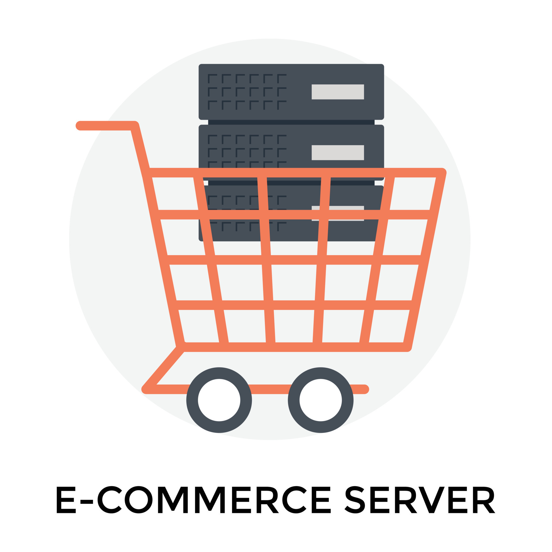 E Commerce Server 15035764 Vector Art At Vecteezy