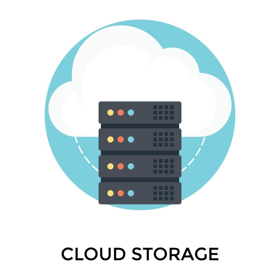 Trendy Data Server 15035890 Vector Art at Vecteezy