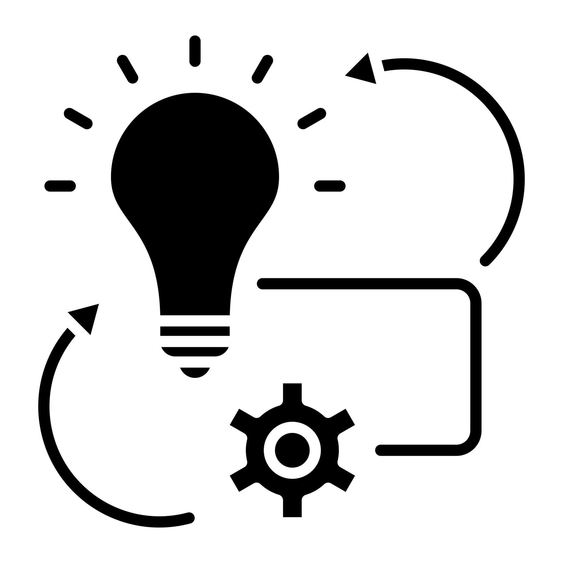 Project Implementation Glyph Icon 15036281 Vector Art at Vecteezy