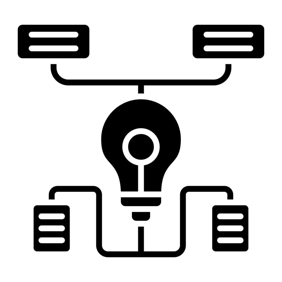 Algorithm Glyph Icon 15036607 Vector Art at Vecteezy