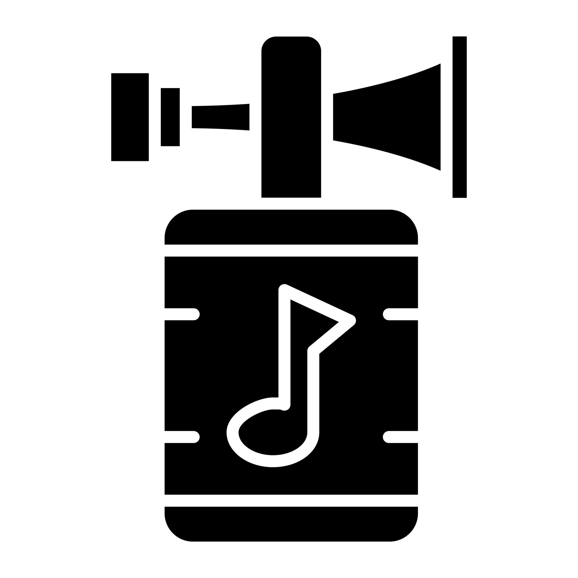 Horn Glyph Icon 15037823 Vector Art at Vecteezy