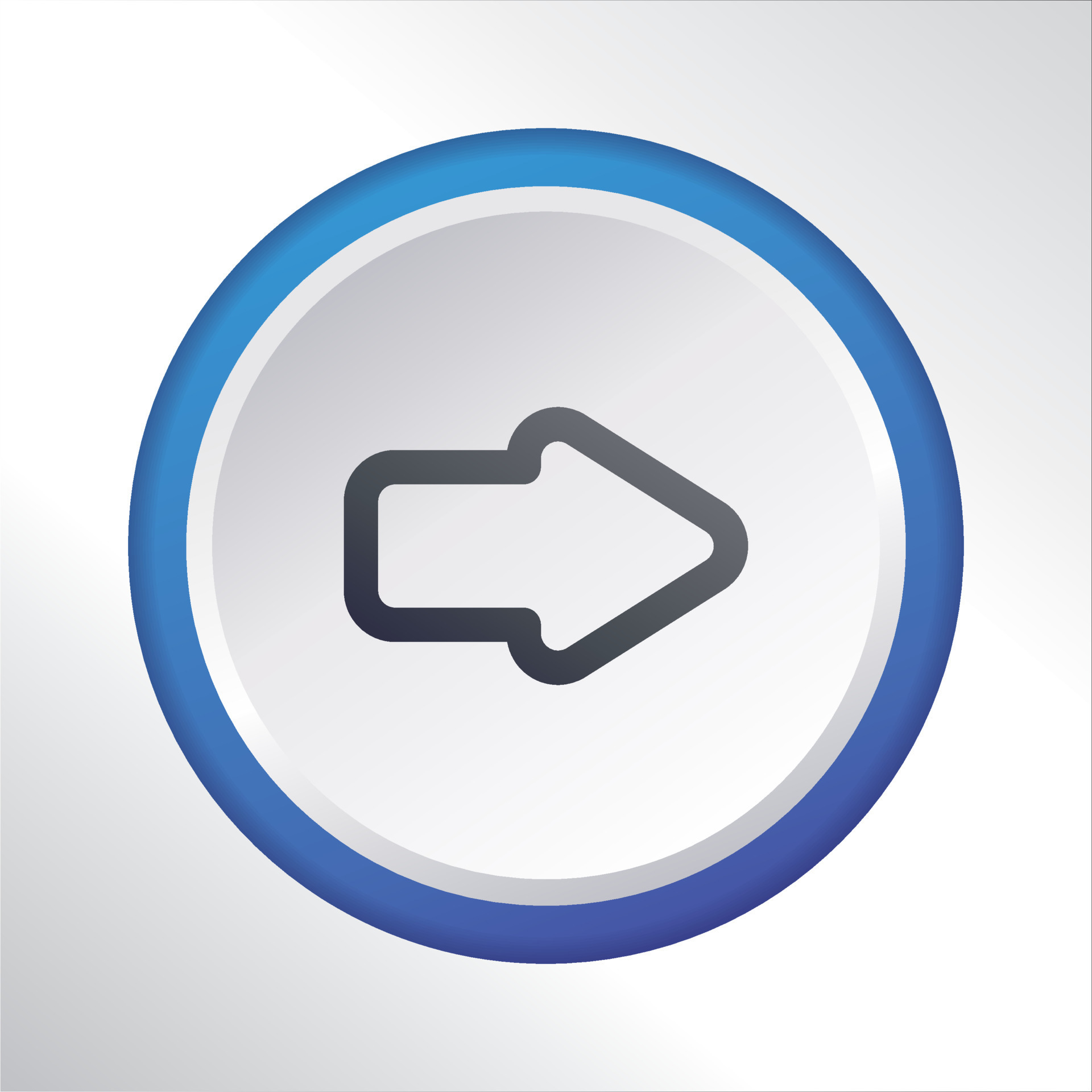 Skip Button Flat Icon Button Vector 15038931 Vector Art At Vecteezy