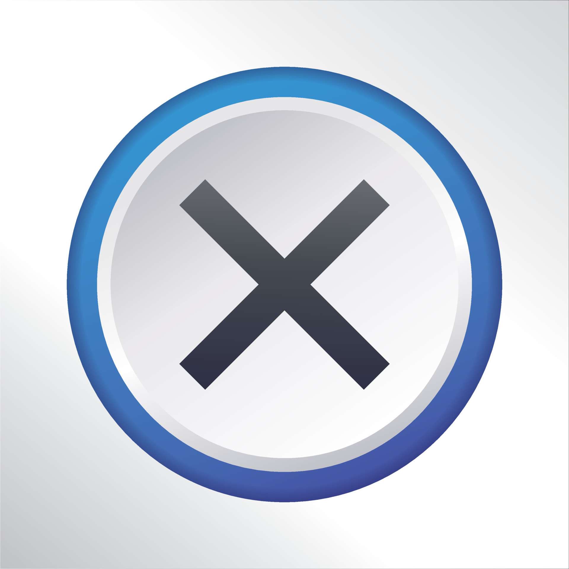 stop button flat icon button vector 15038934 Vector Art at Vecteezy