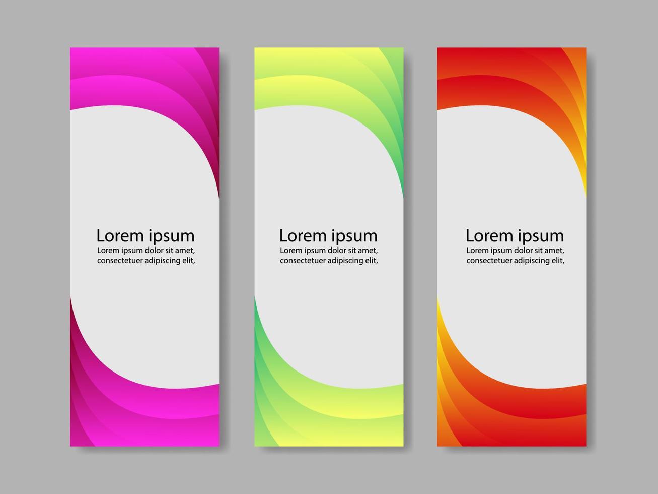 gradient vertical banner collection wave shape 15039274 Vector Art at ... gradient vertical banner collection wave shape 15039274 Vector Art at ...