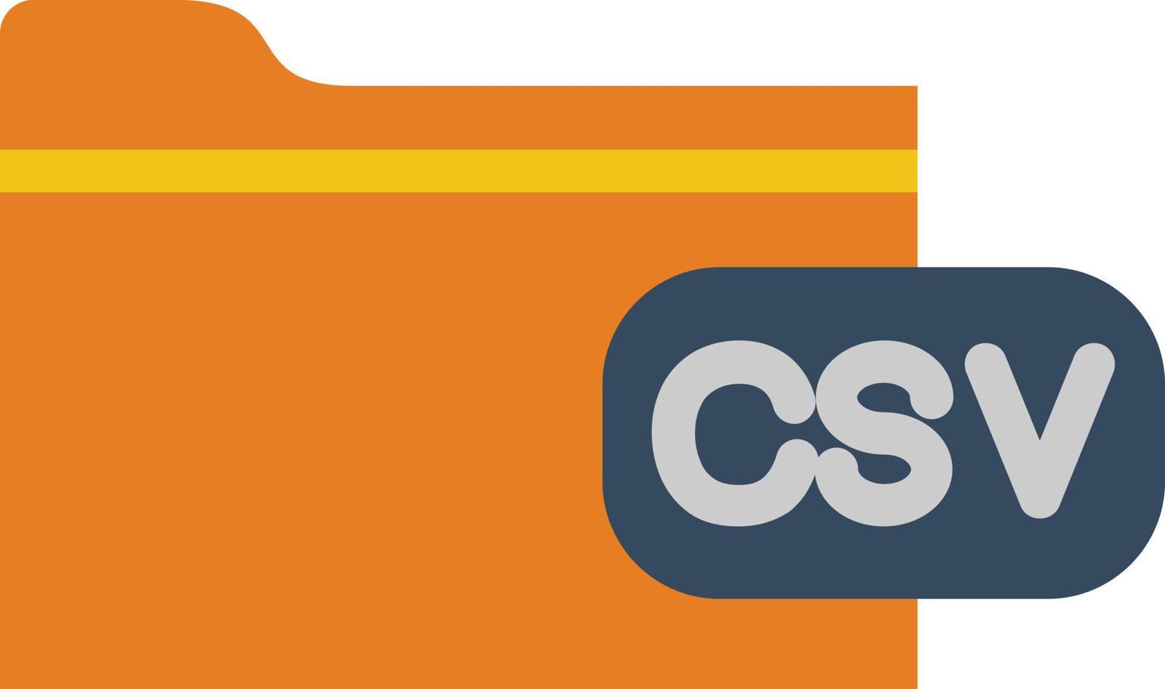 File Csv Vector Icon Design 15039287 Vector Art at Vecteezy