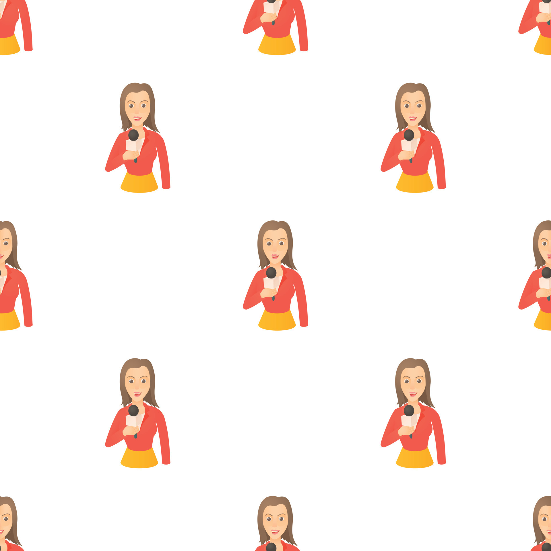 Speaking Presenter Pattern Seamless Vector 15040091 Vector Art At Vecteezy