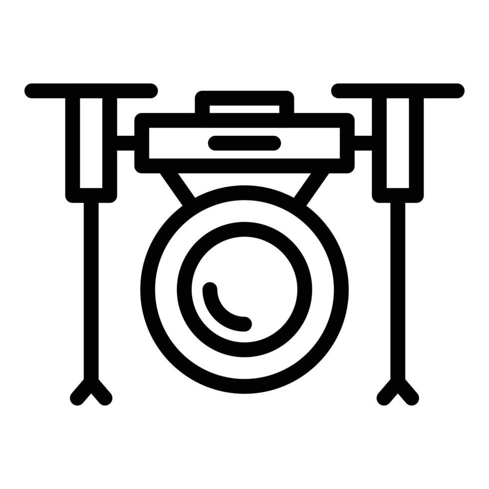 Professional Drone Icon Outline Vector Aerial Camera 15040143 Vector Art At Vecteezy