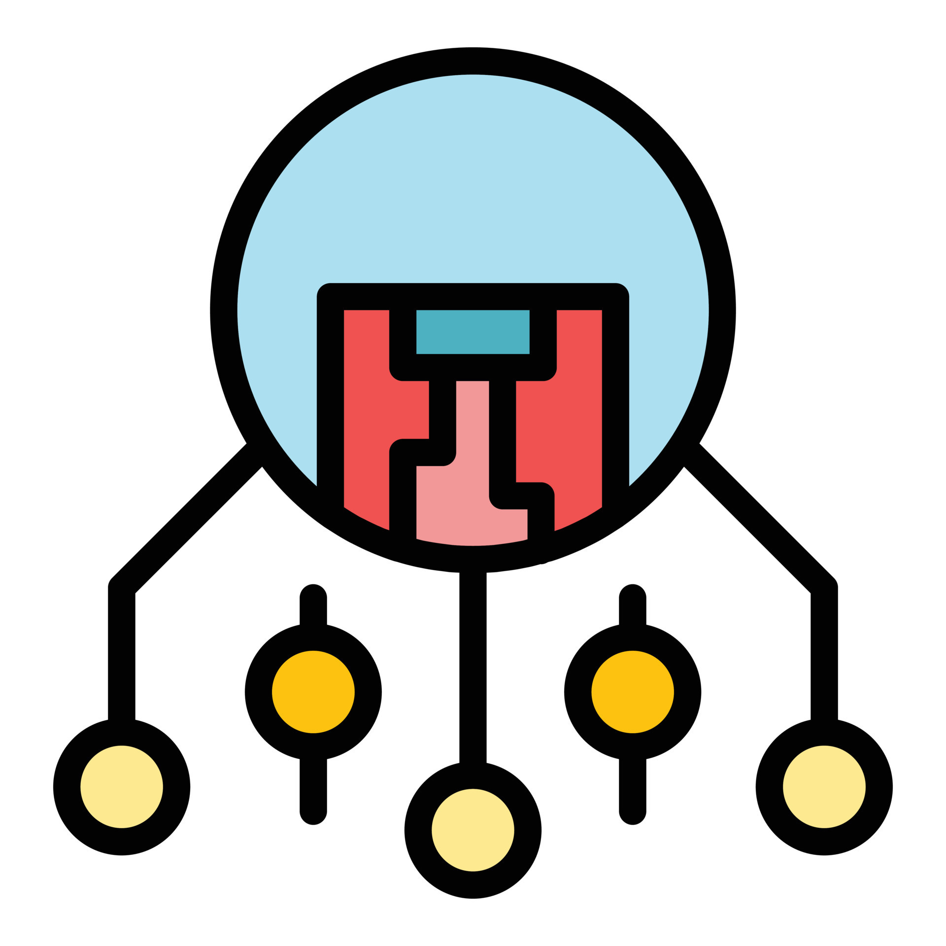 Cipher Combination Icon Color Outline Vector 15040529 Vector Art At Vecteezy