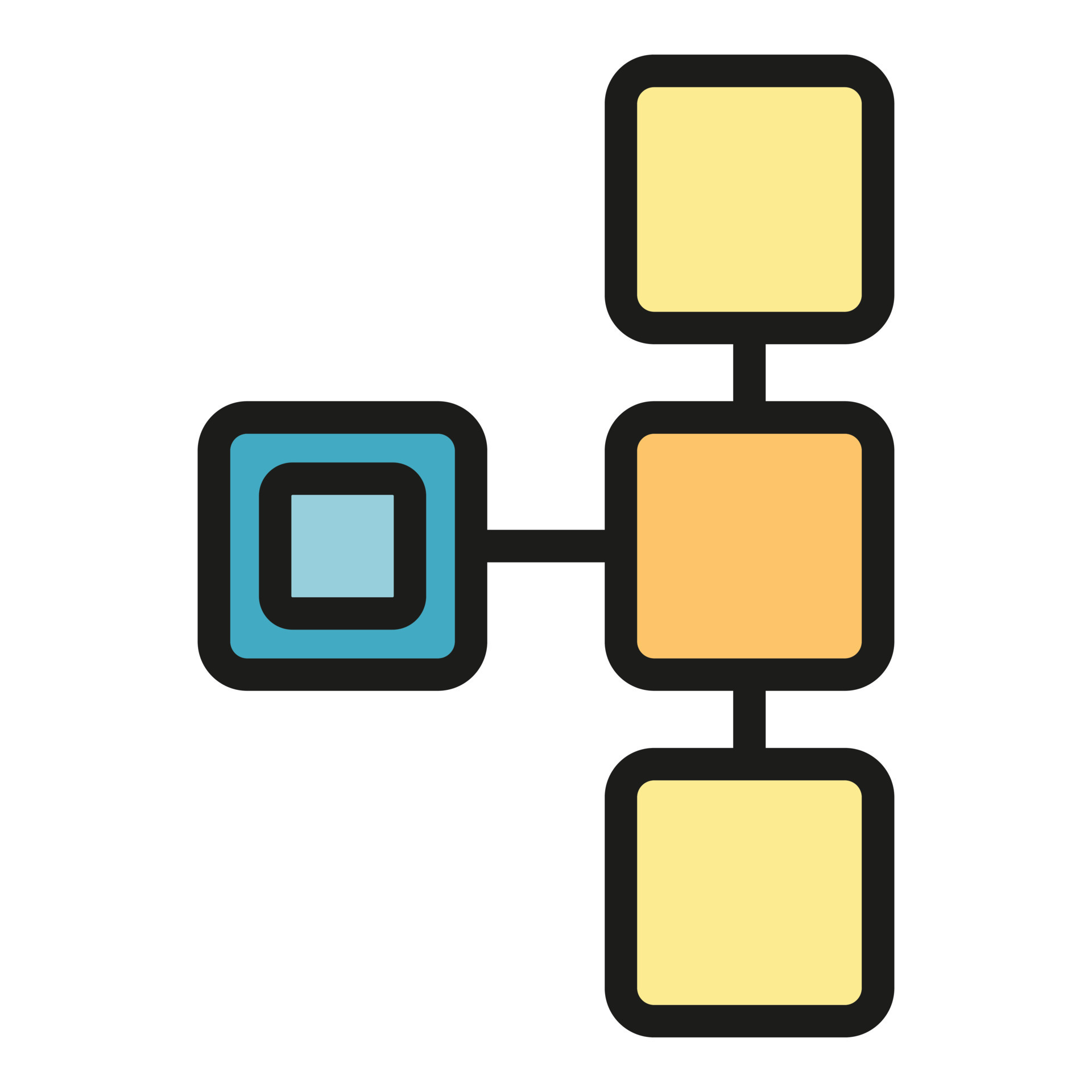 Hierarchy structure icon color outline vector 15041258 Vector Art at Vecteezy