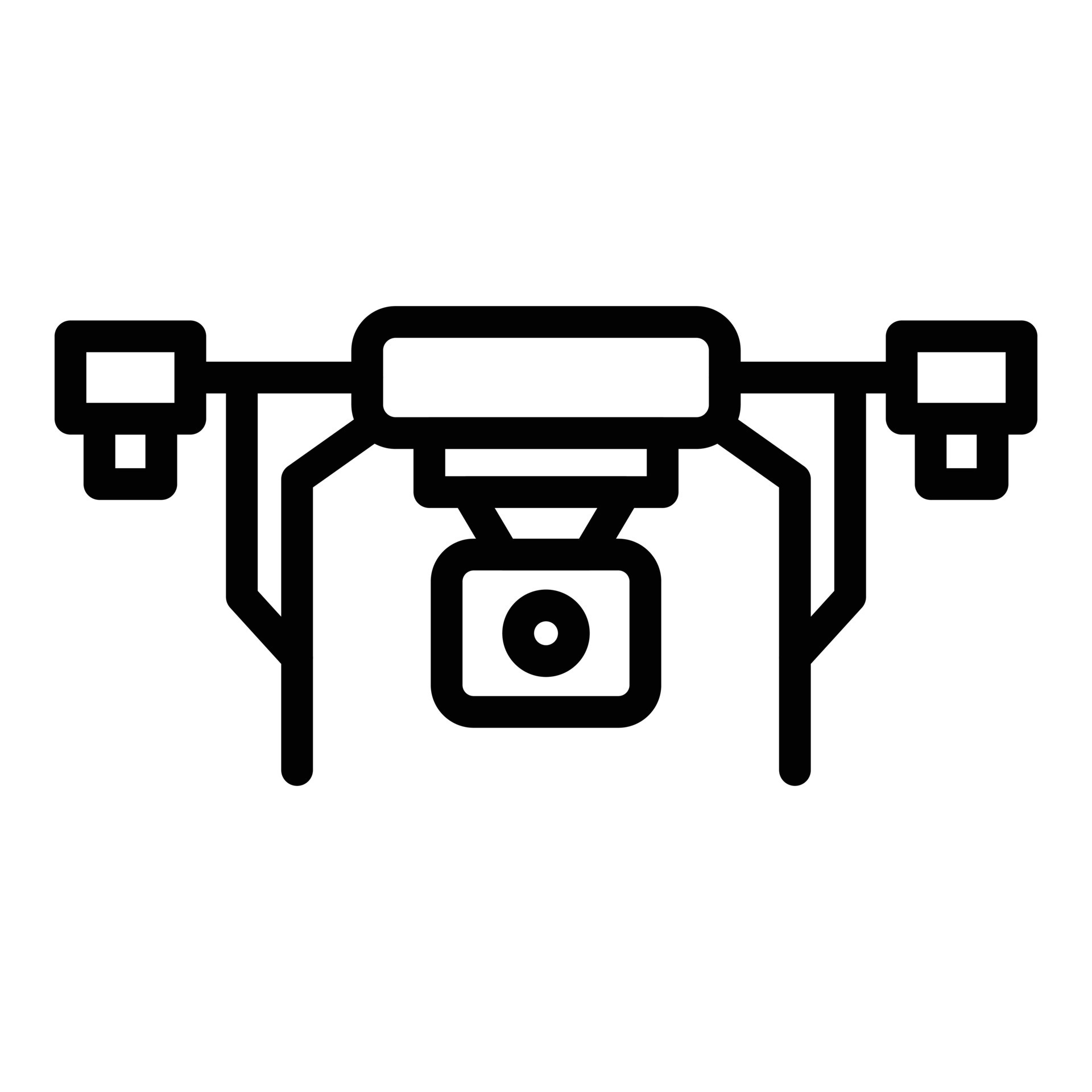 Control Drone Icon Outline Vector Aerial Camera 15041353 Vector Art At Vecteezy