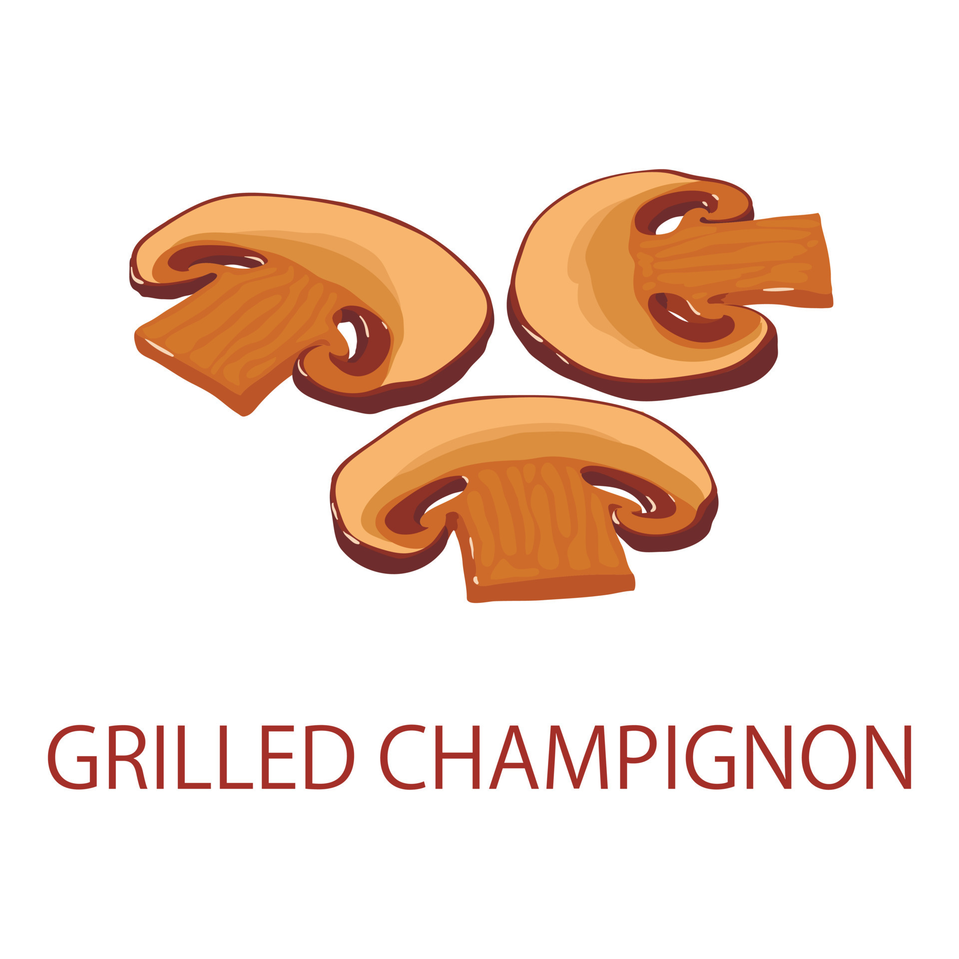 Grilled champignon icon, isometric style 15042384 Vector Art at Vecteezy Grilled champignon icon, isometric style 15042384 Vector Art at Vecteezy