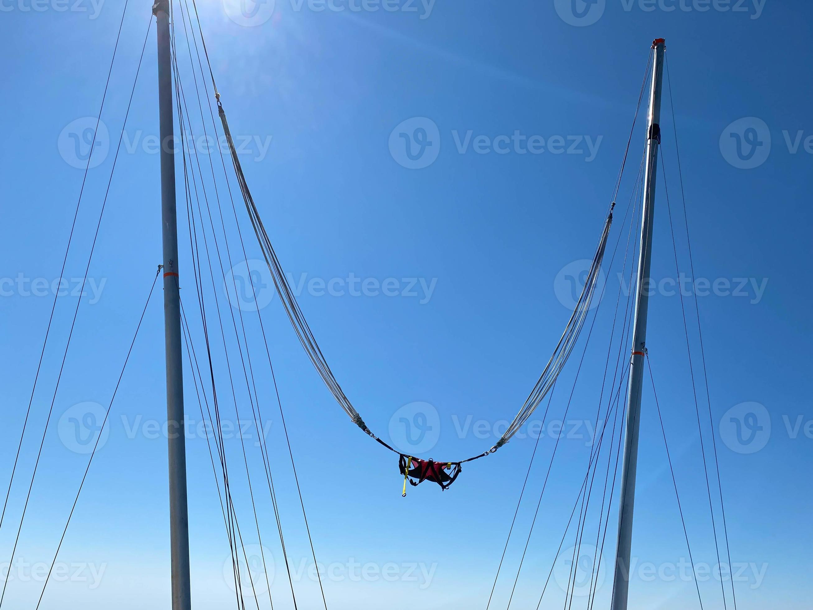 Slingshot Is A Reverse Bungee Ride Built By Funtime At Four Cedar Fair Amusement Parks Canadas
